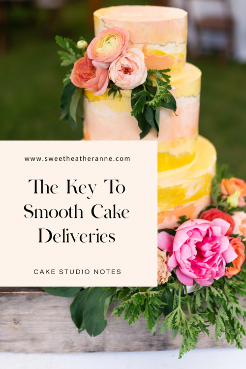 The Key To Smooth Cake Deliveries: Details! — Sweet Heather Anne Cake ...
