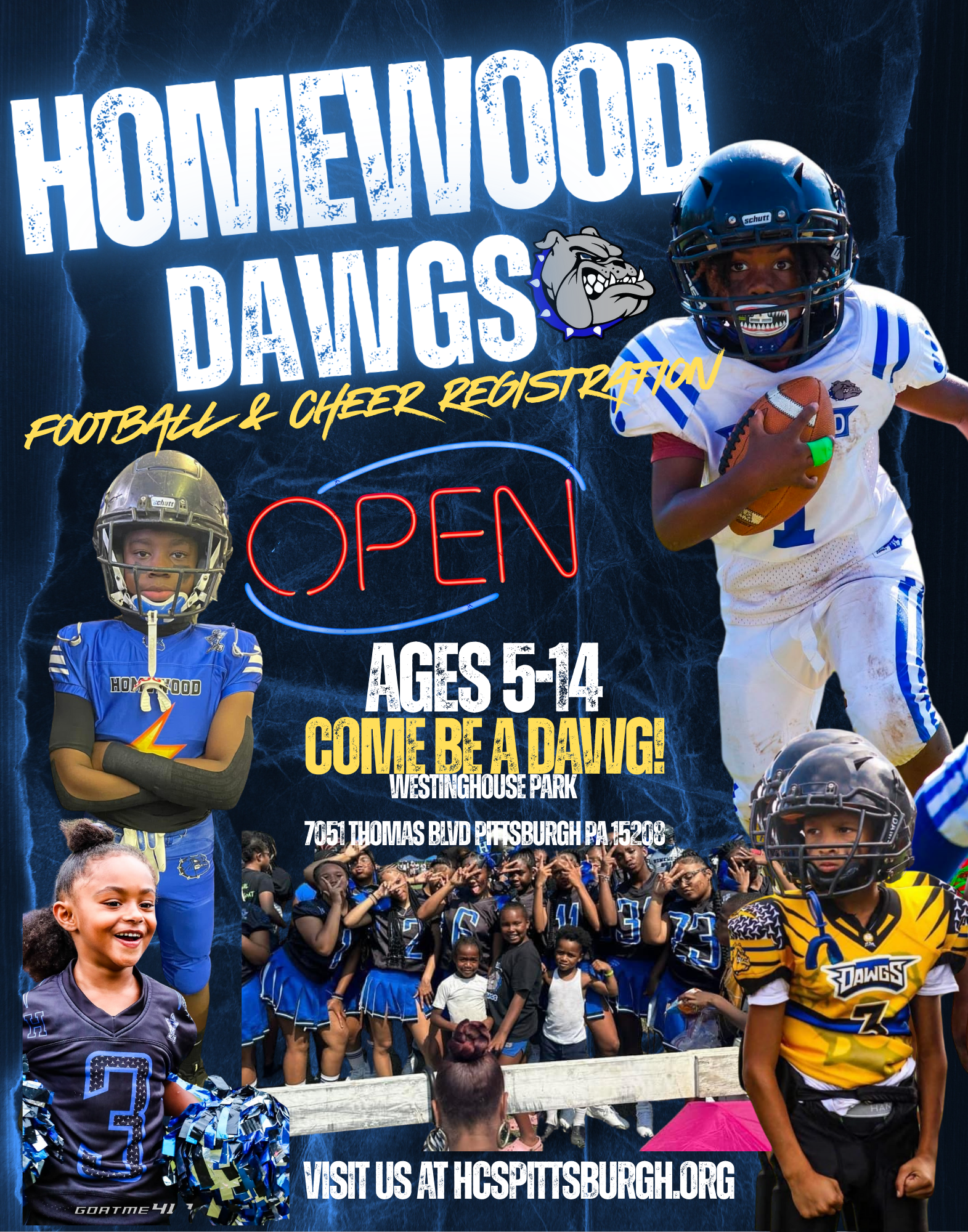 Football & Cheerleading — Homewood Community Sports