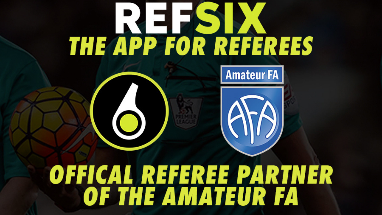 Amateur FA referee partnership — REFSIX