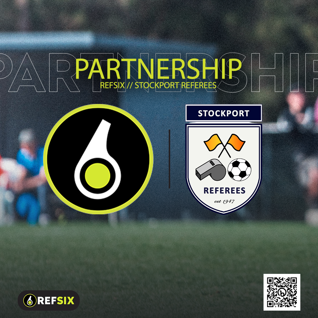 REFSIX announce partnership with Stockport Referees — REFSIX