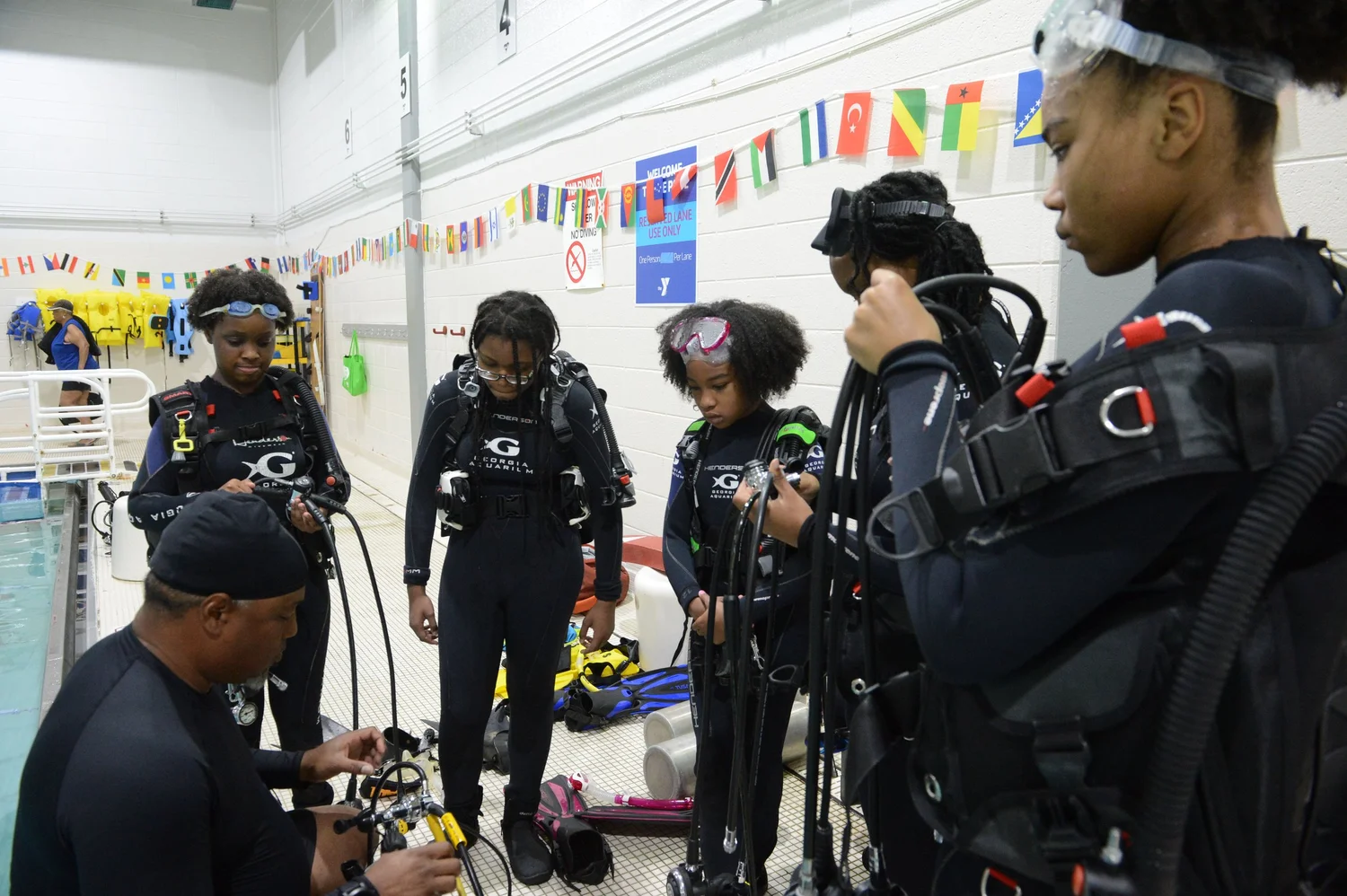 Georgia Aquarium STEM and SCUBA program — Black Girls Dive Foundation, Inc
