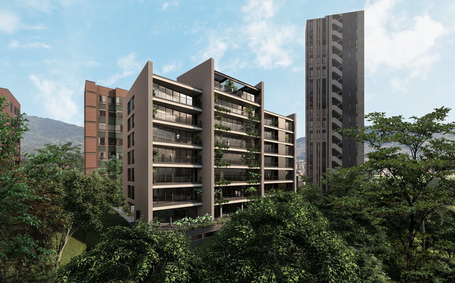 Edificio 930 | apartamentos de vivienda en Medellín, el Poblado — Obra ...
