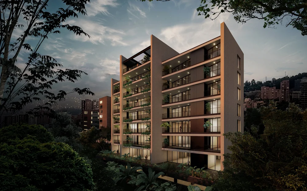 Edificio 930 | apartamentos de vivienda en Medellín, el Poblado — Obra Negra arquitectos