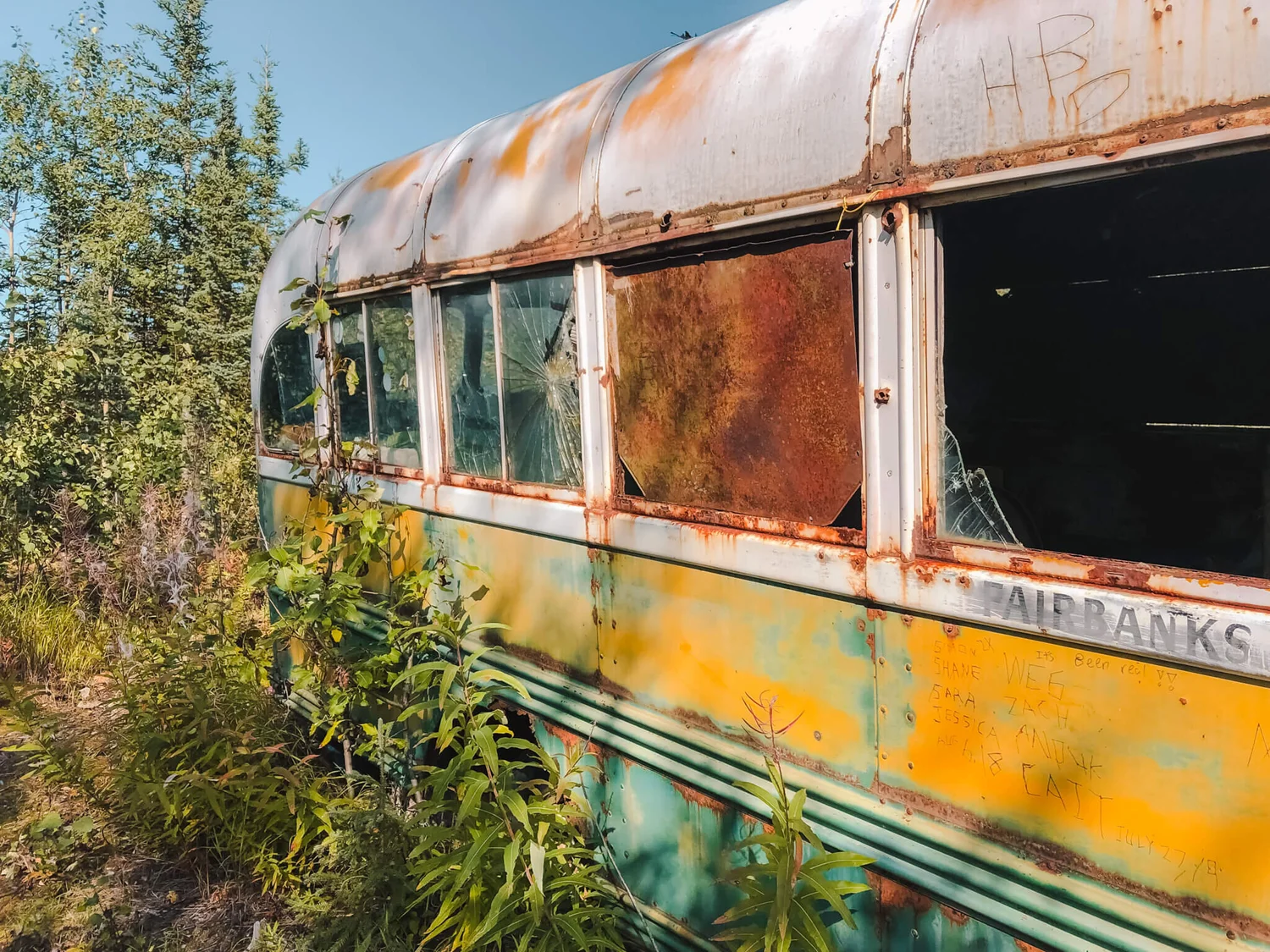 Chris Mccandless Body Bus