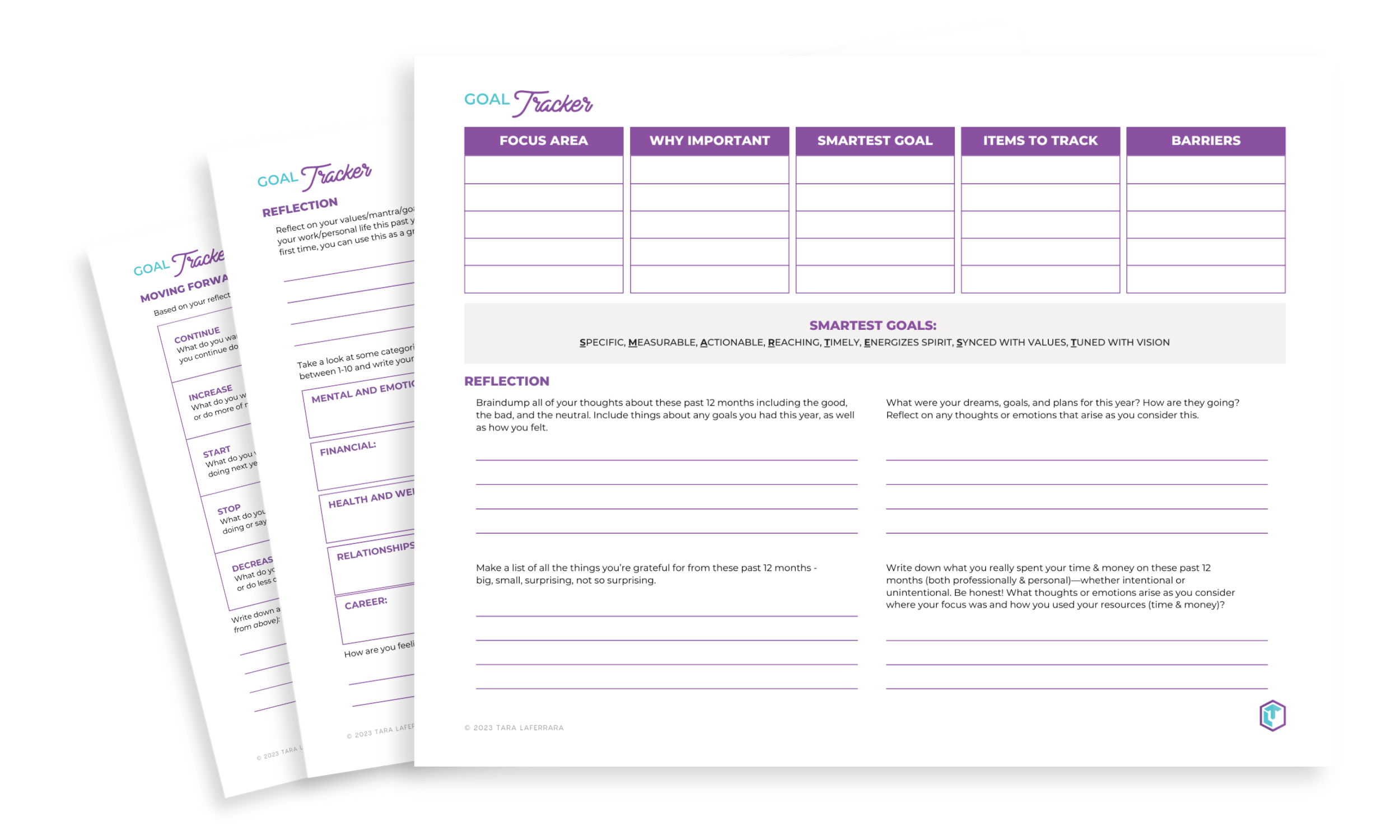 Goal Tracker — Tara Laferrara