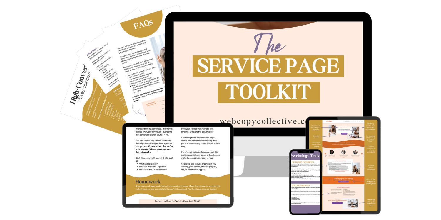 Website Optimisation Bundle — Web Copy Collective