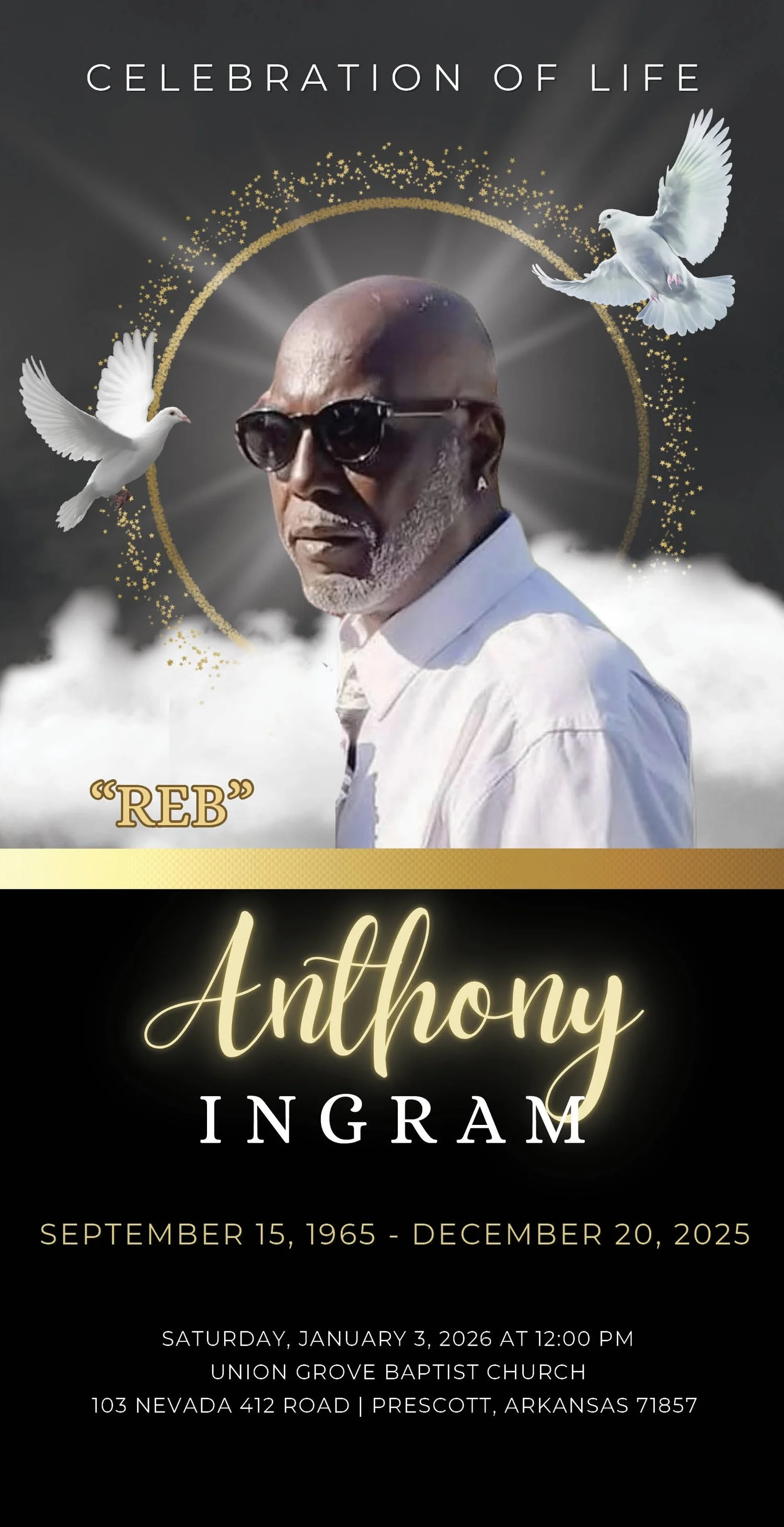 Anthony Ingram — McFadden & Hitchye Funeral Enterprises