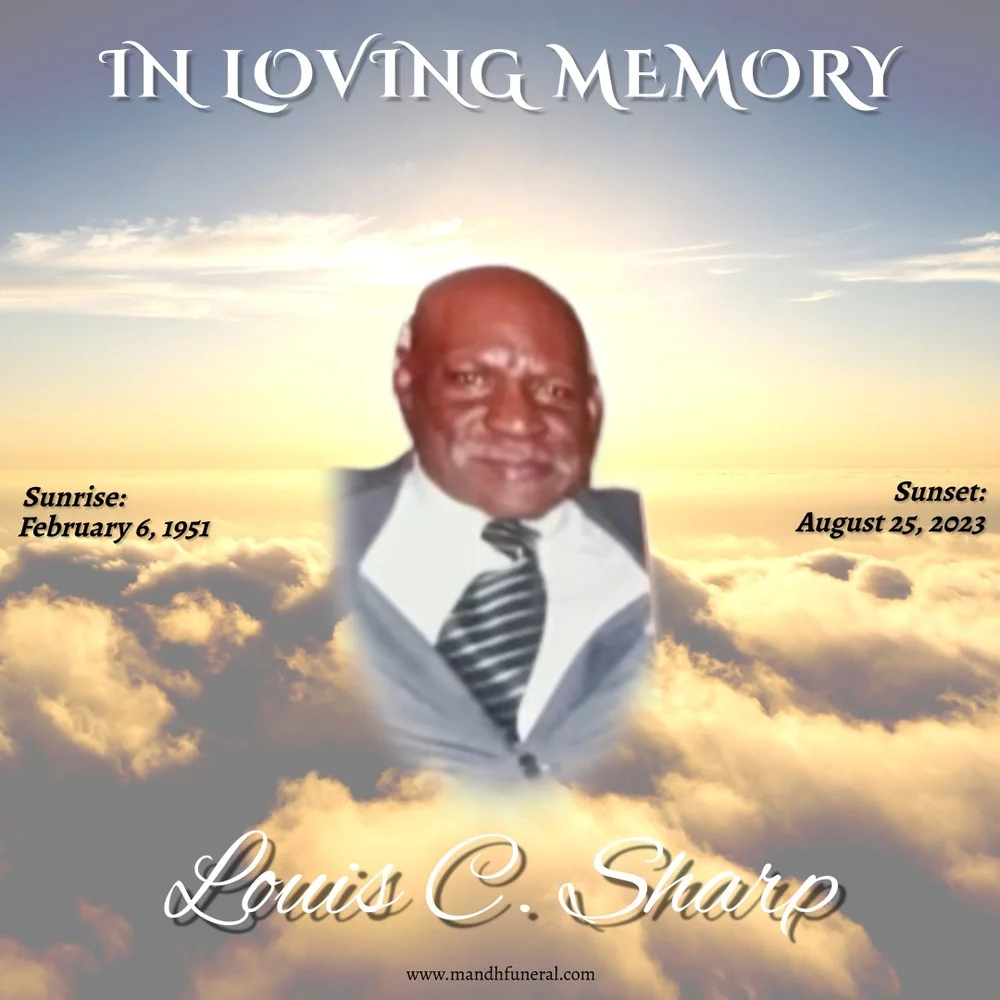 Louis Sharp — McFadden & Hitchye Funeral Enterprises