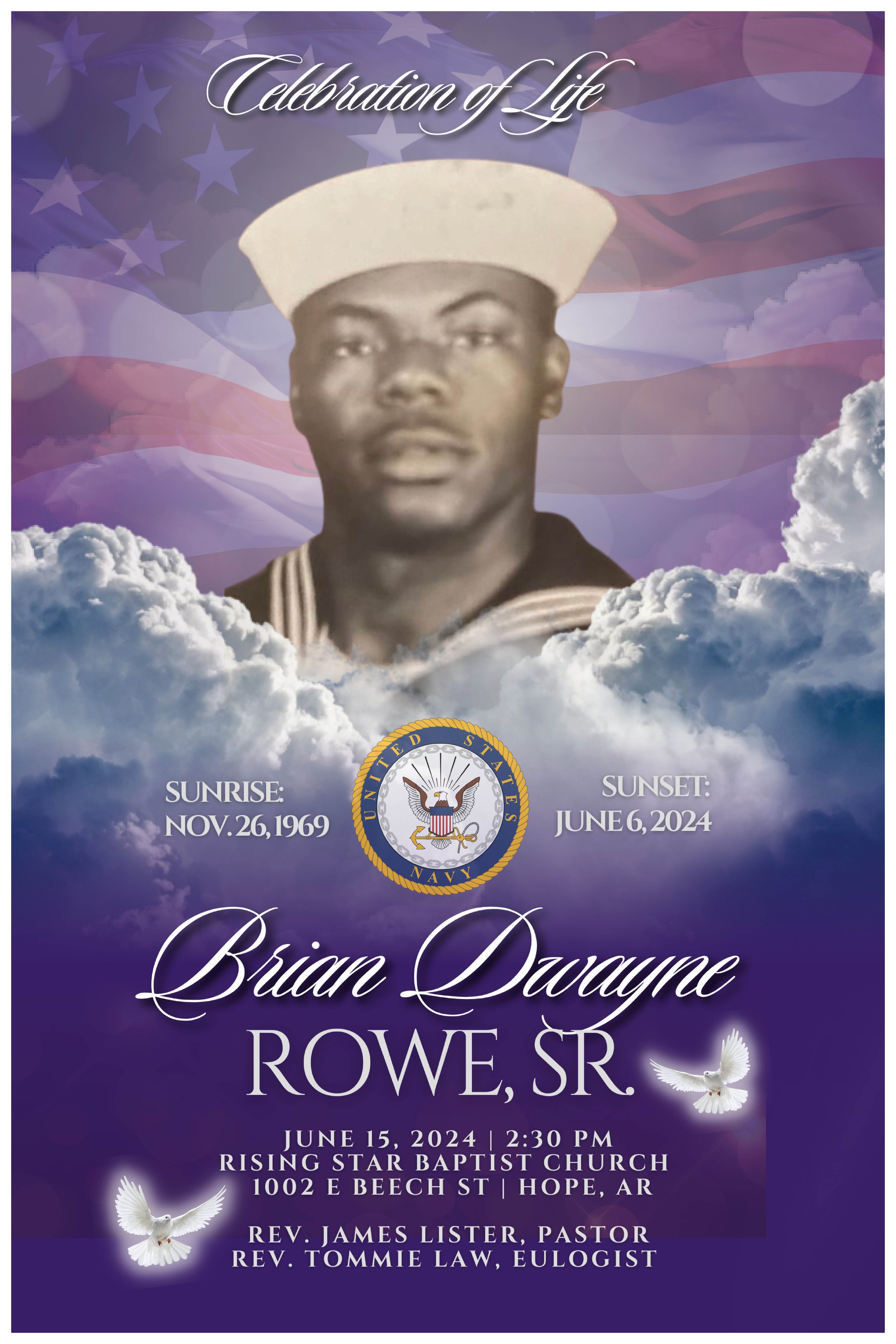 Brian Rowe — McFadden & Hitchye Funeral Enterprises