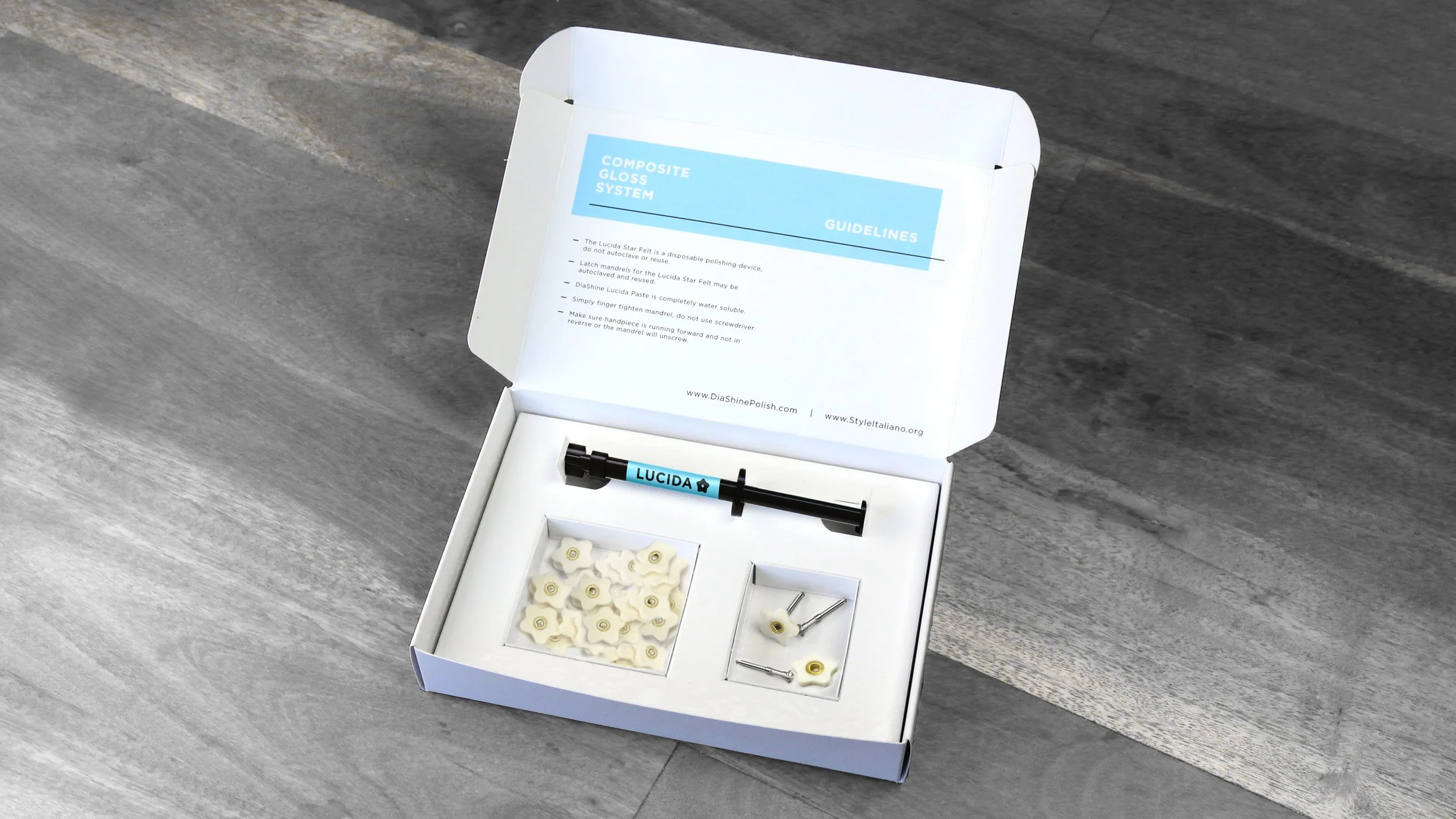 DiaShine® LUCIDA Composite Gloss System Kit with Lucida Click ...