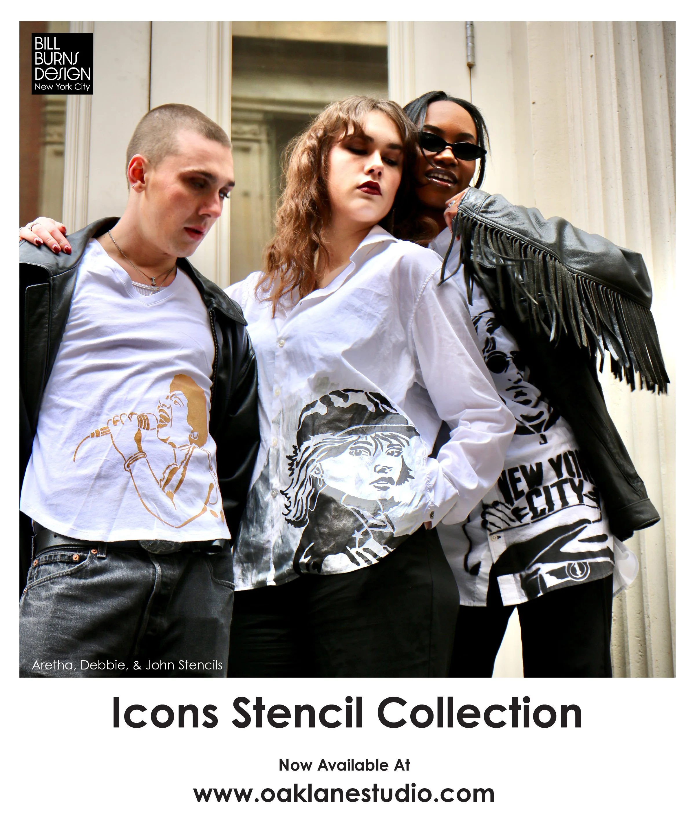 Icons Stencil Collection — Bill Burns Design