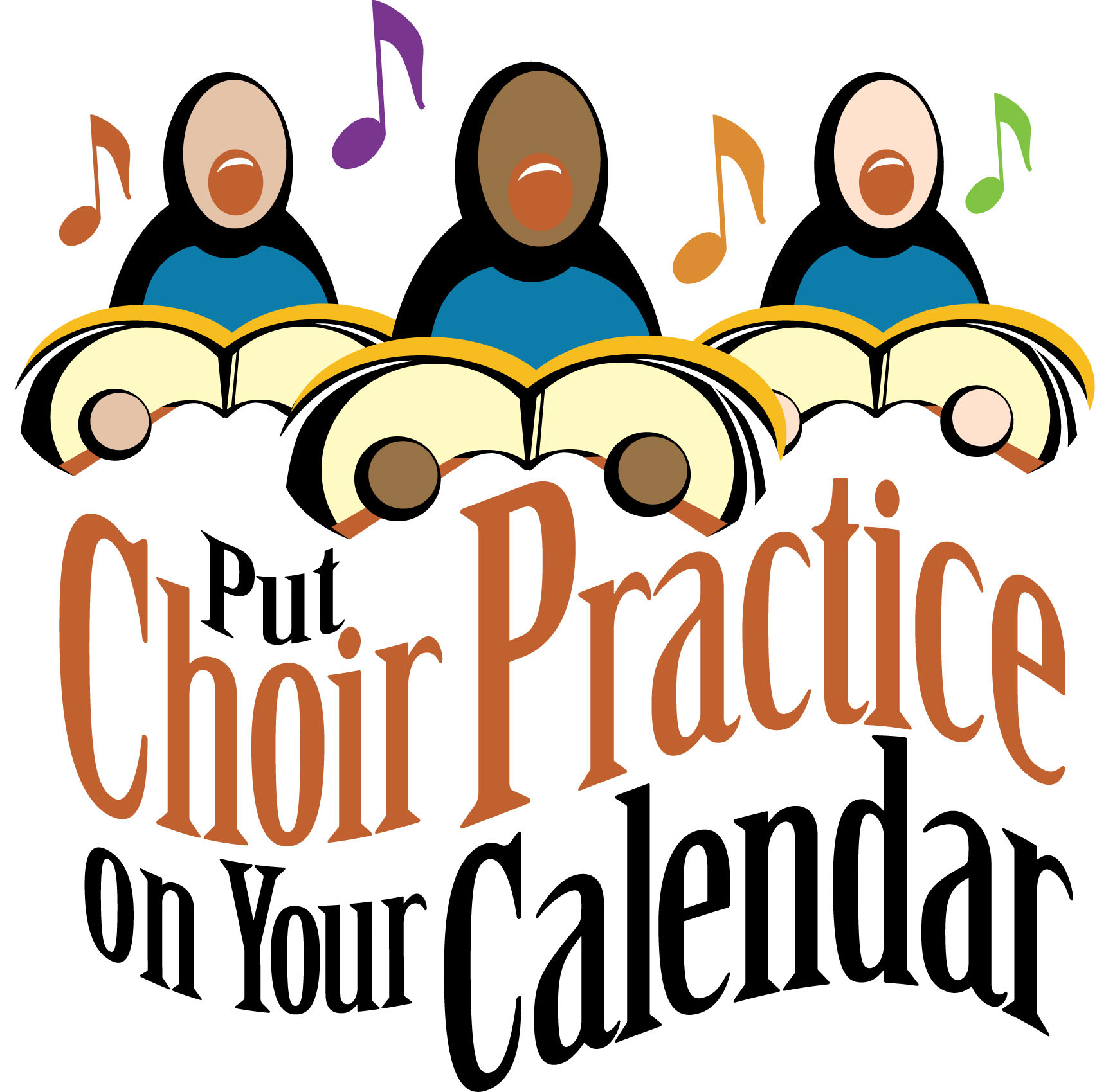 Choir Practice Clipart