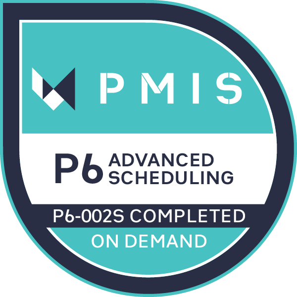 P6-002S: Advanced Scheduling — PMIS Ltd.
