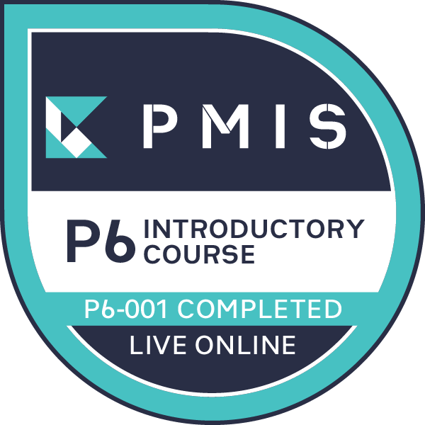 P6-001: Introduction to P6 — PMIS Ltd.