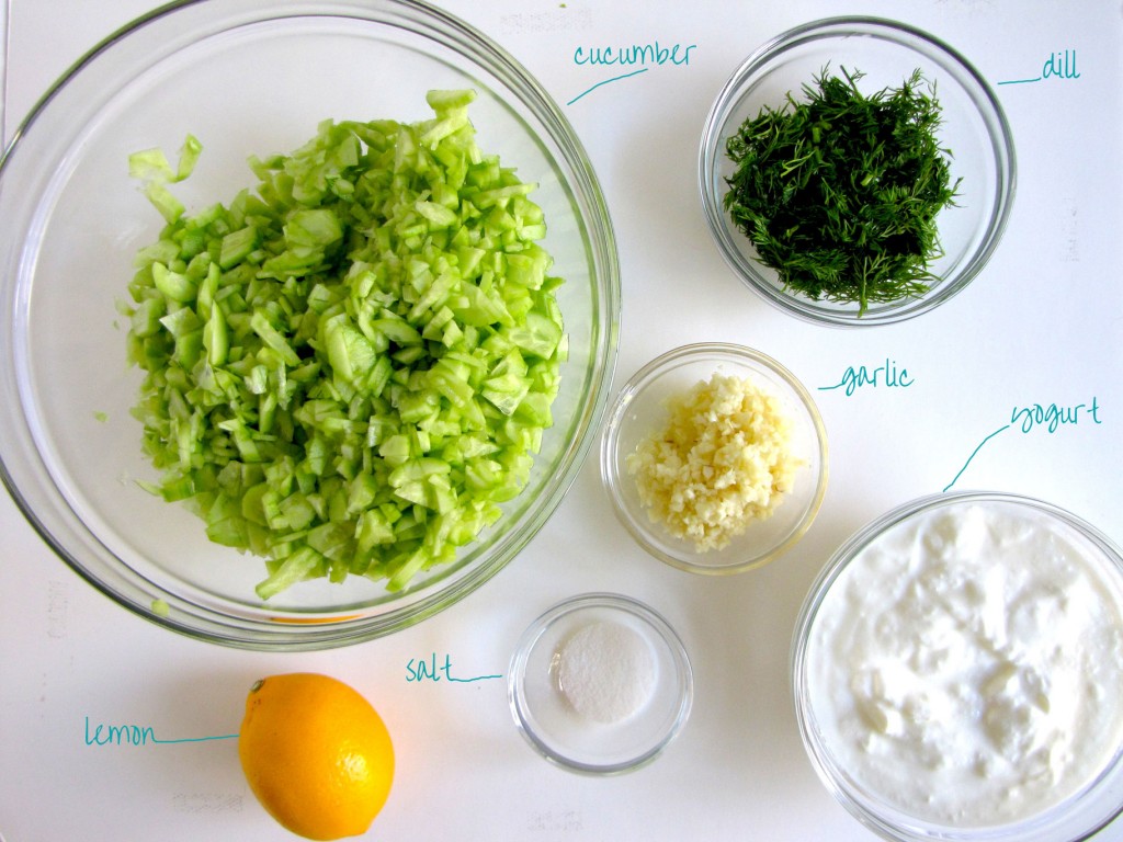 Tzatziki Cucumber Salad — Wellness Bum