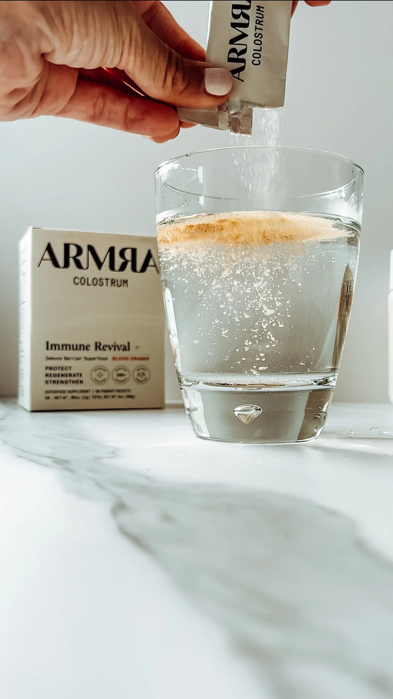 Boost Your Health with ARMRA Colostrum Blood Orange Powder Sticks: A ...