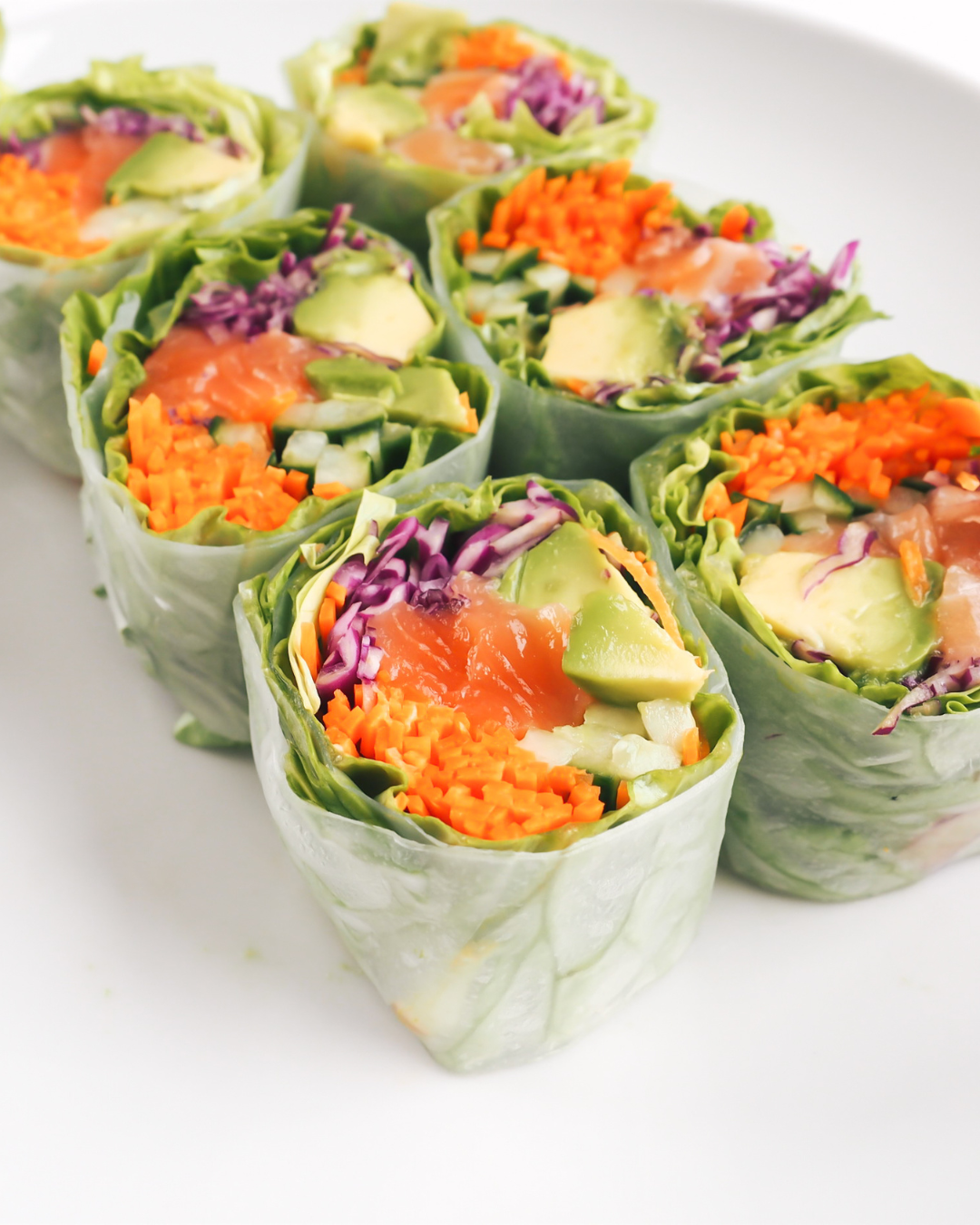 Quick and Easy Fresh Spring Salmon Roll Recipe for Sushi Lovers ...
