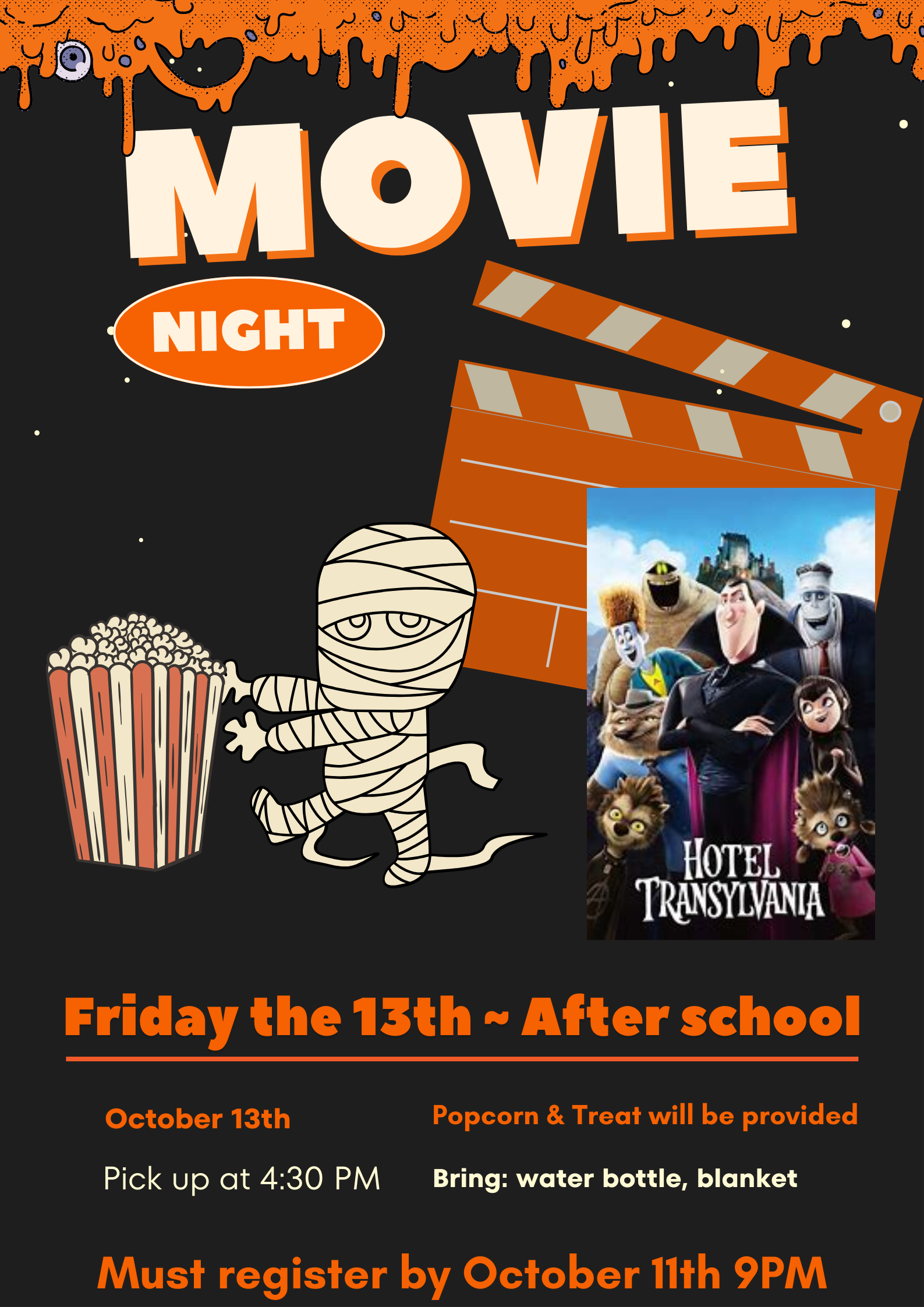 Movie Day — Cedar Canyon PTO