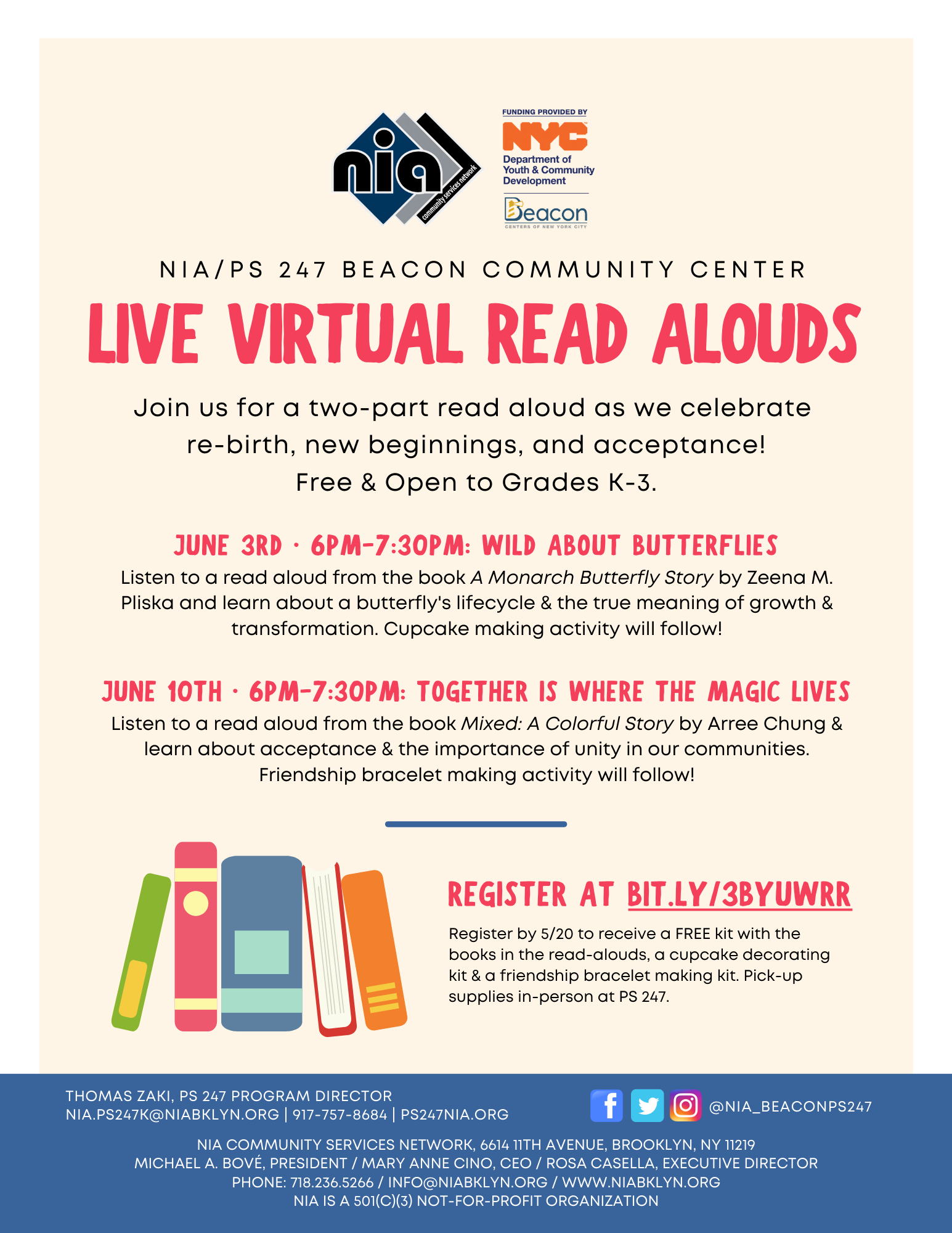 Upcoming Events — NIA Community Services Network