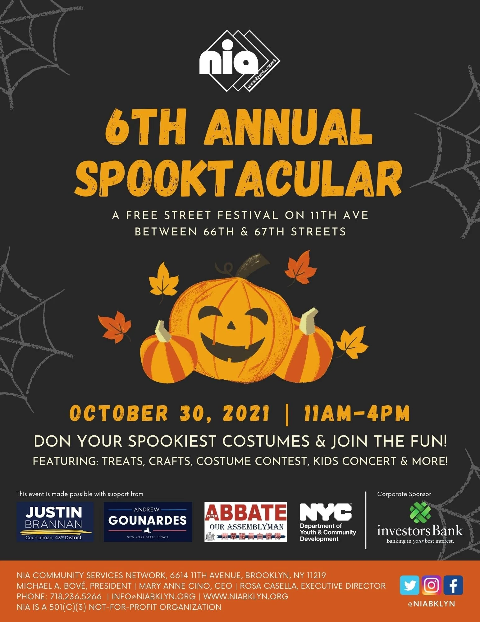 Upcoming Events — NIA Community Services Network