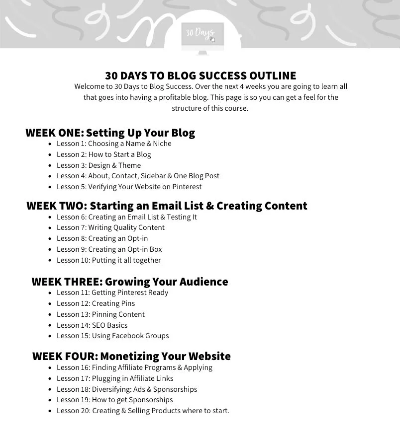 30 Days to Blog Success — Taylor Stanford