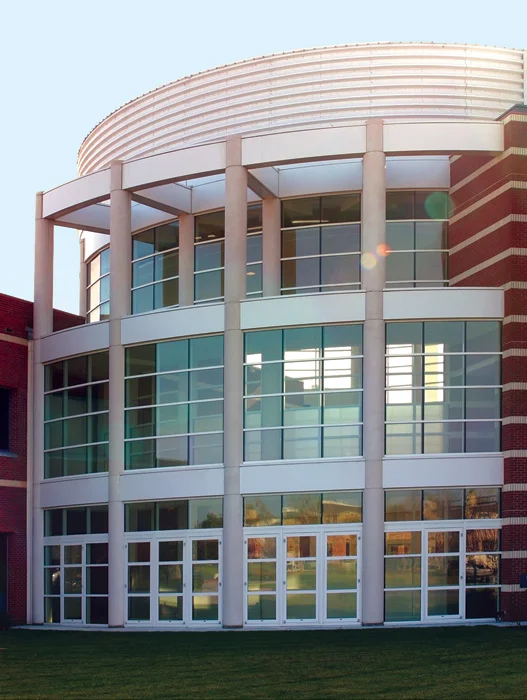 Modern Buildings With Columns