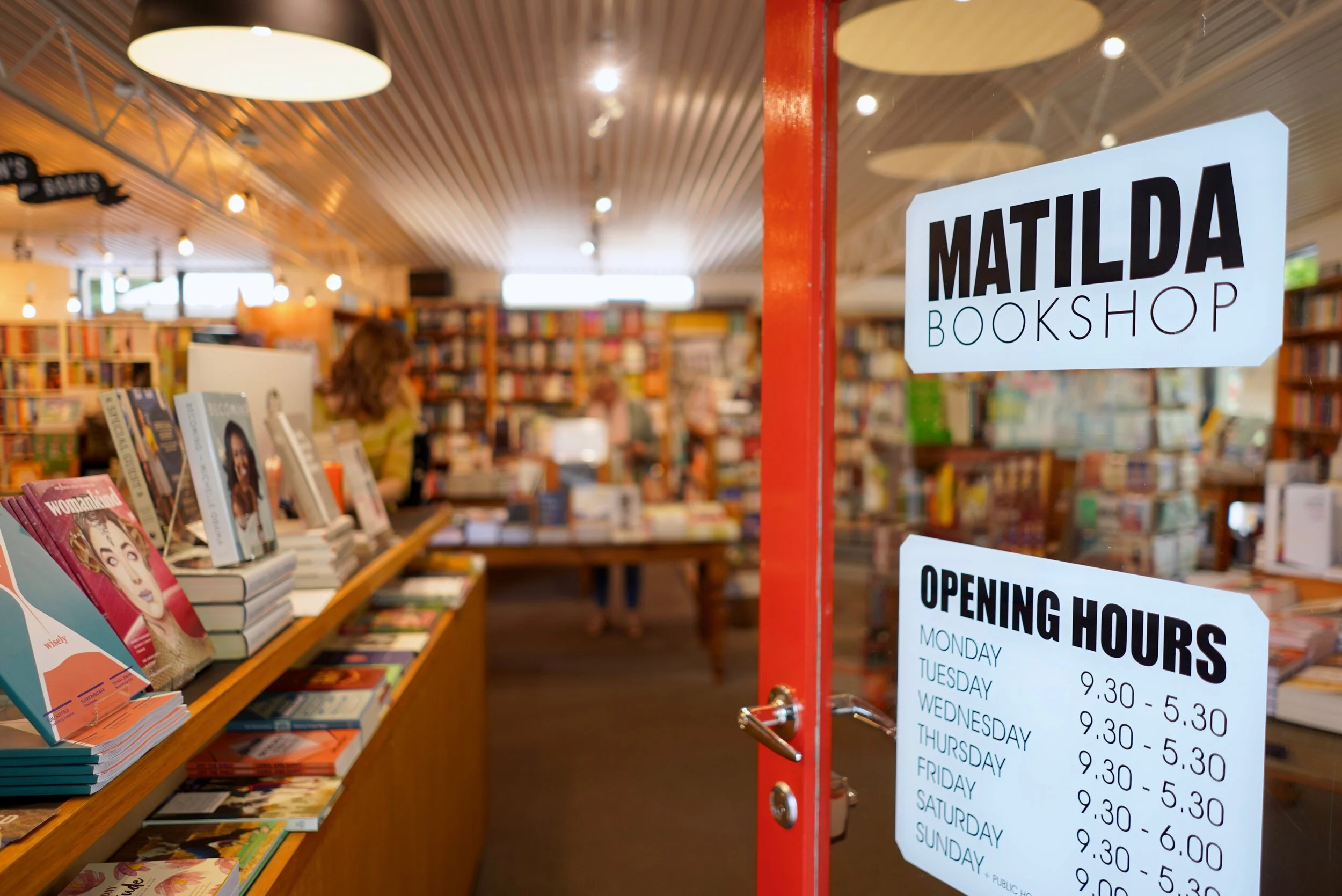 CONTACT — Matilda Bookshop