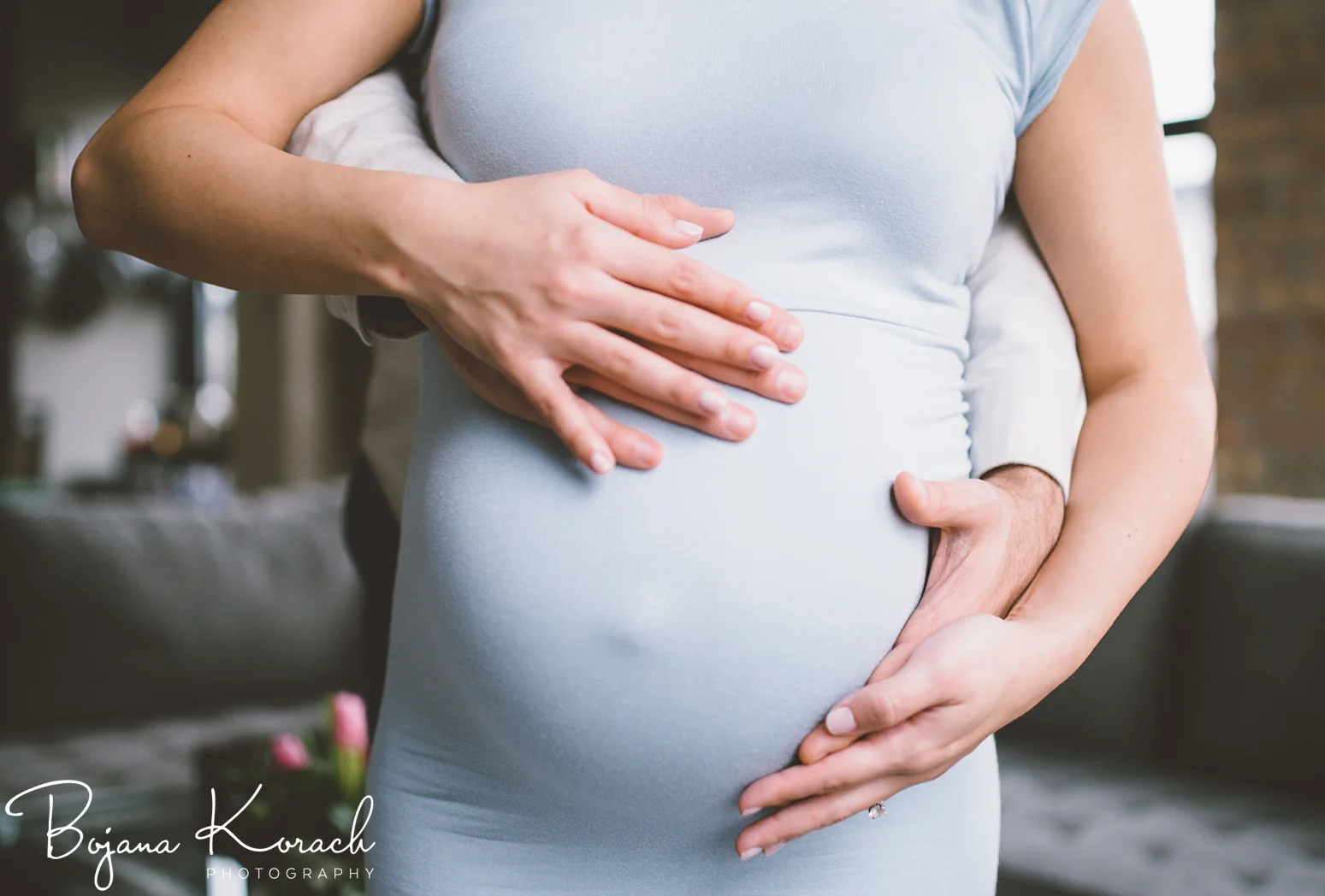 Marika's In-Home Maternity Session | Bojana Korach Photography | San ...