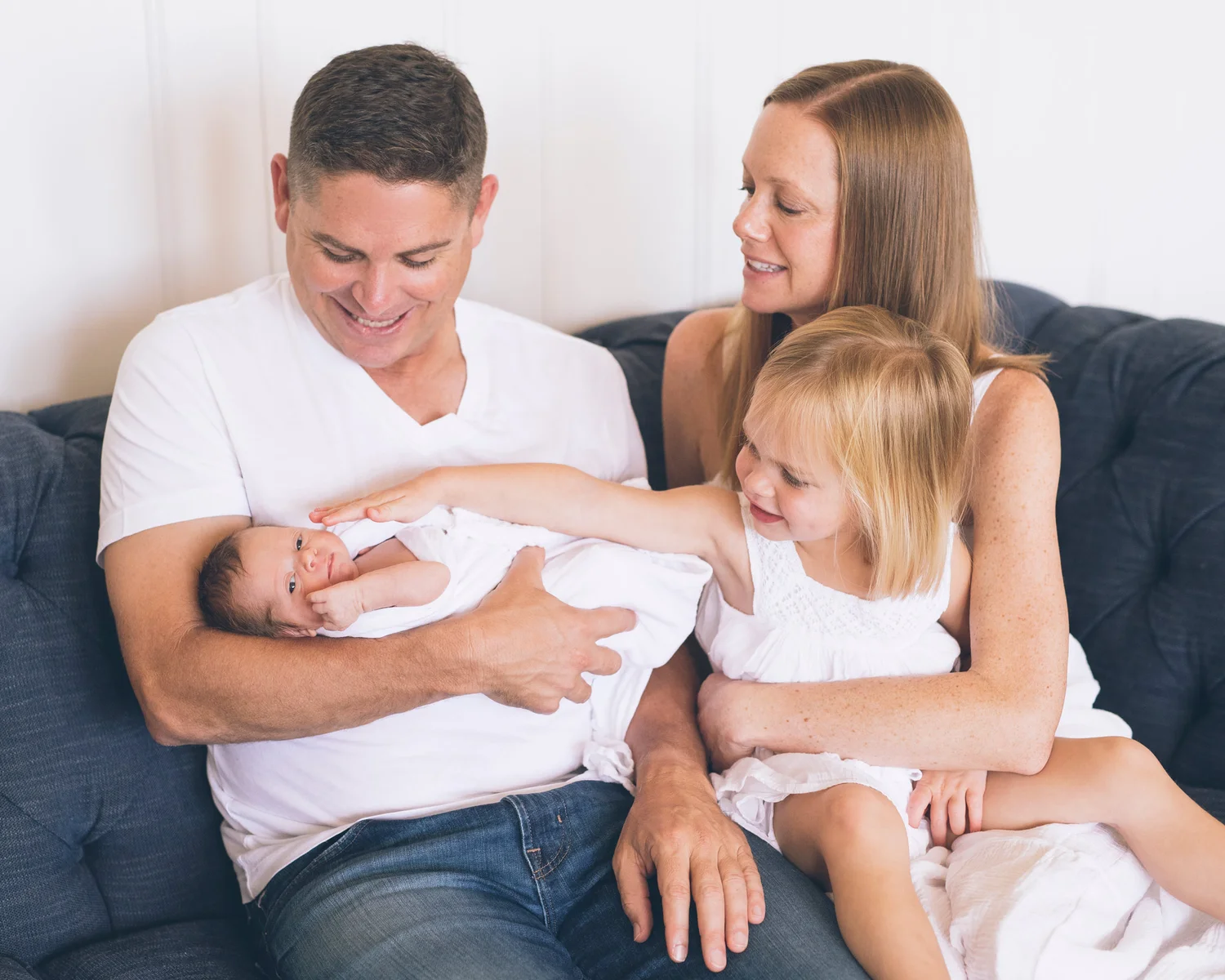 In home lifestyle newborn session in San Francisco | Bojana Korach ...