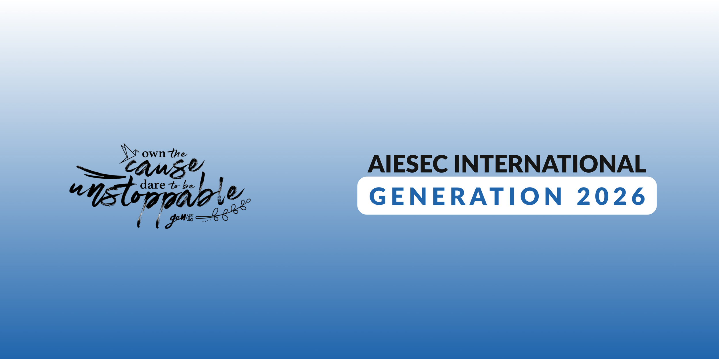 Gen 2026 — AIESEC Hub
