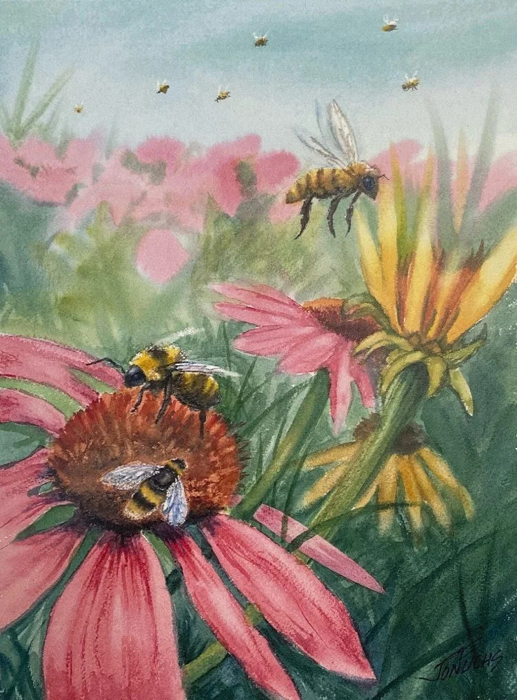 Watercolor Artist Jon Fuchs — INMAN'S PICTURE FRAMING + FINE ART