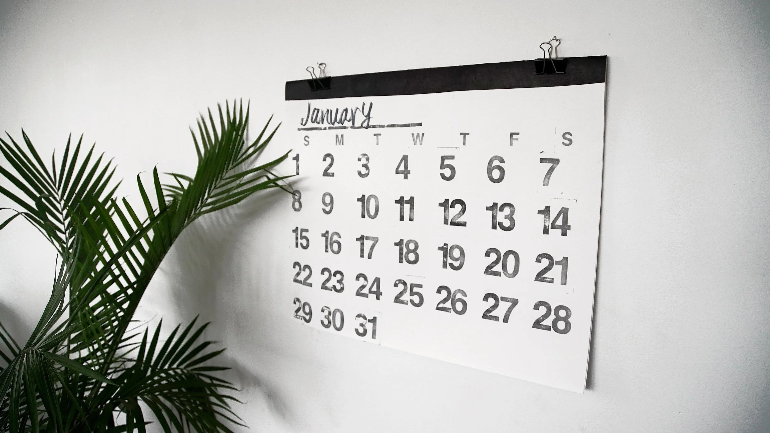 DIY STENDIG CALENDAR — The Sorry Girls