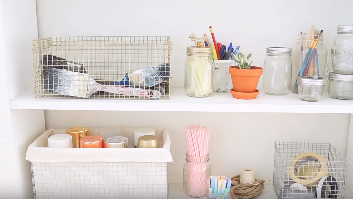 DIY WIRE CRATES FOR ORGANIZATION — The Sorry Girls