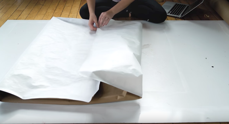 GIANT PAPER BAG DIY — The Sorry Girls