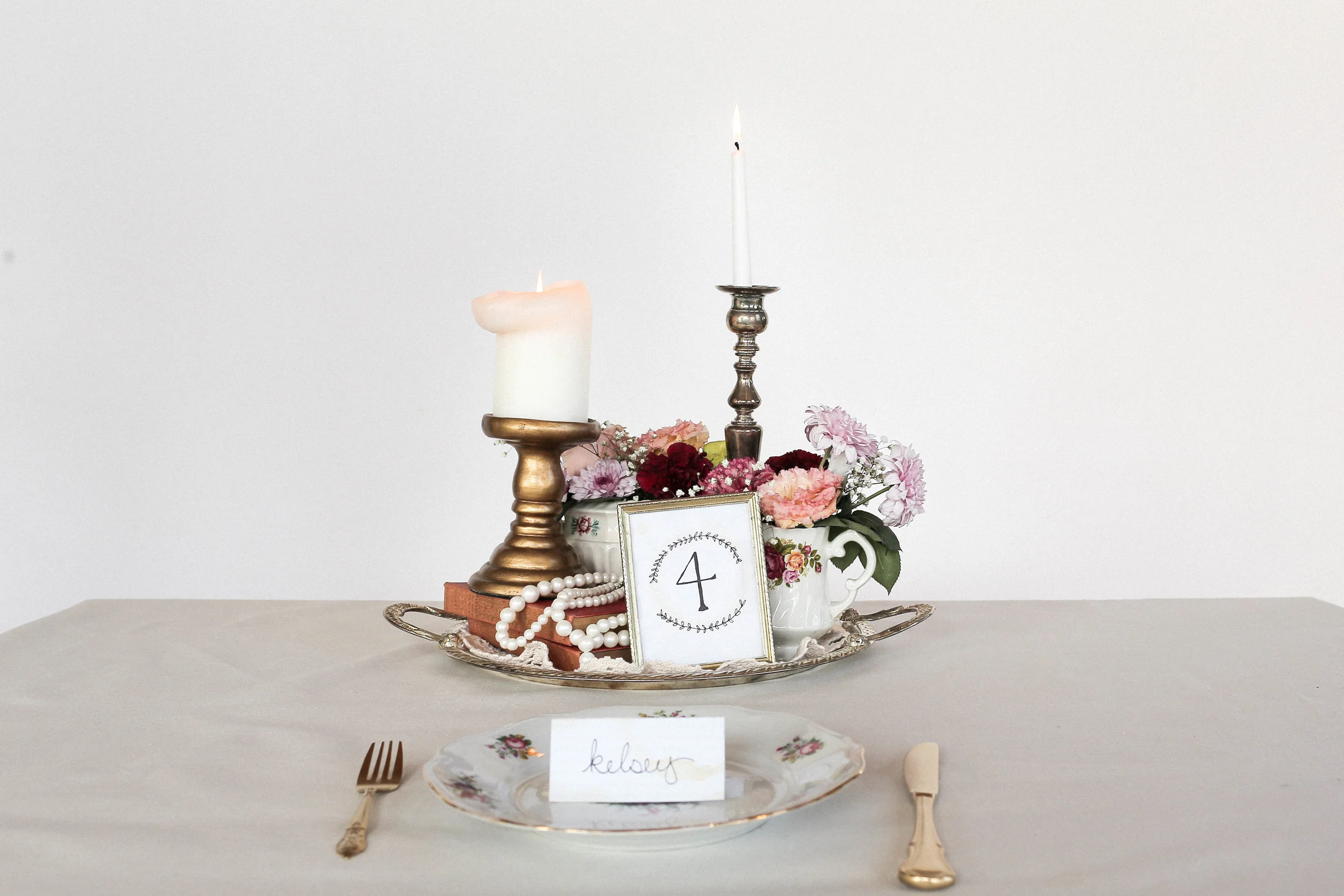 DIY WEDDING TABLE 4 WAYS! — The Sorry Girls