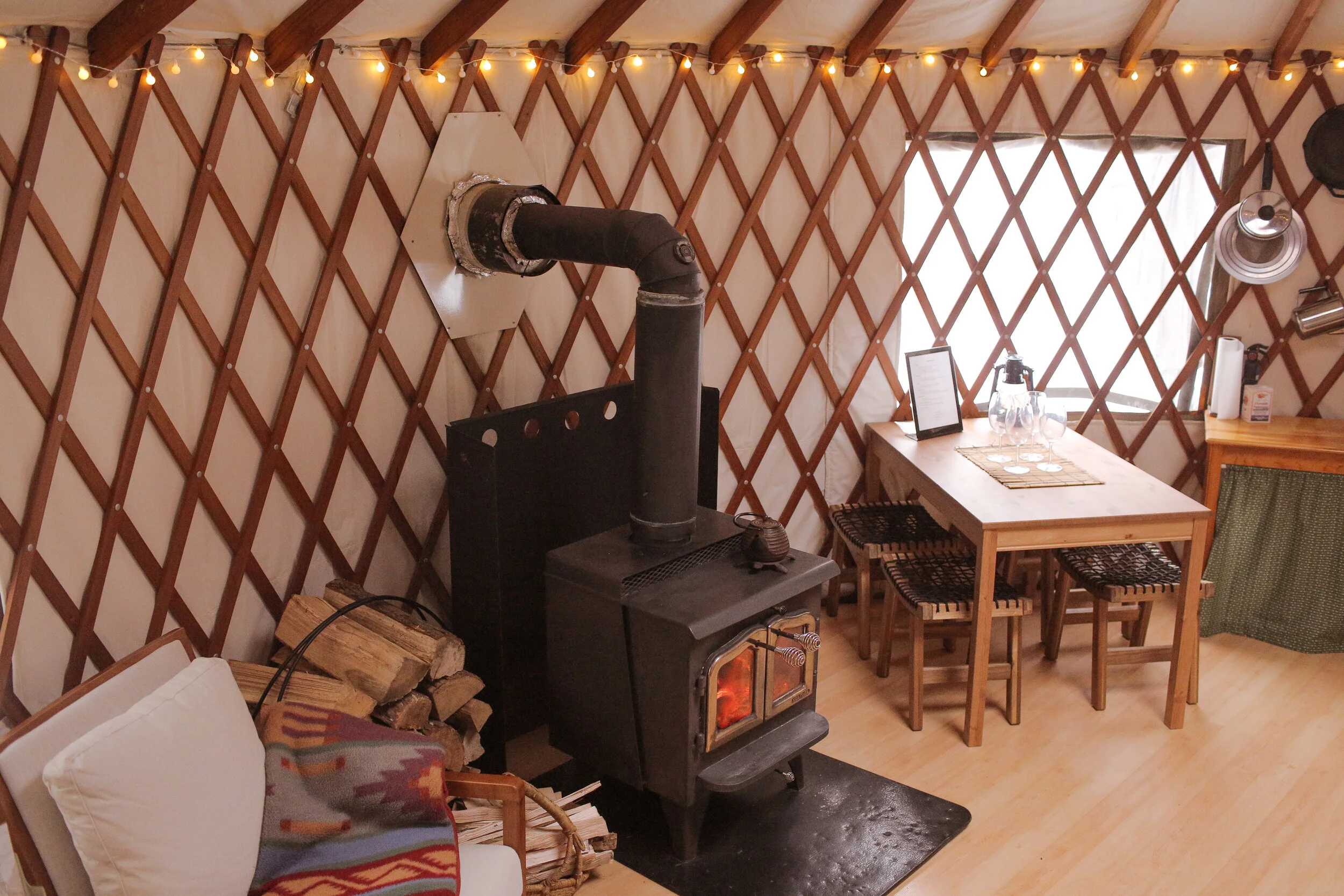 Unique Winter Yurt Makeover - Upgrade My Stay! — The Sorry Girls