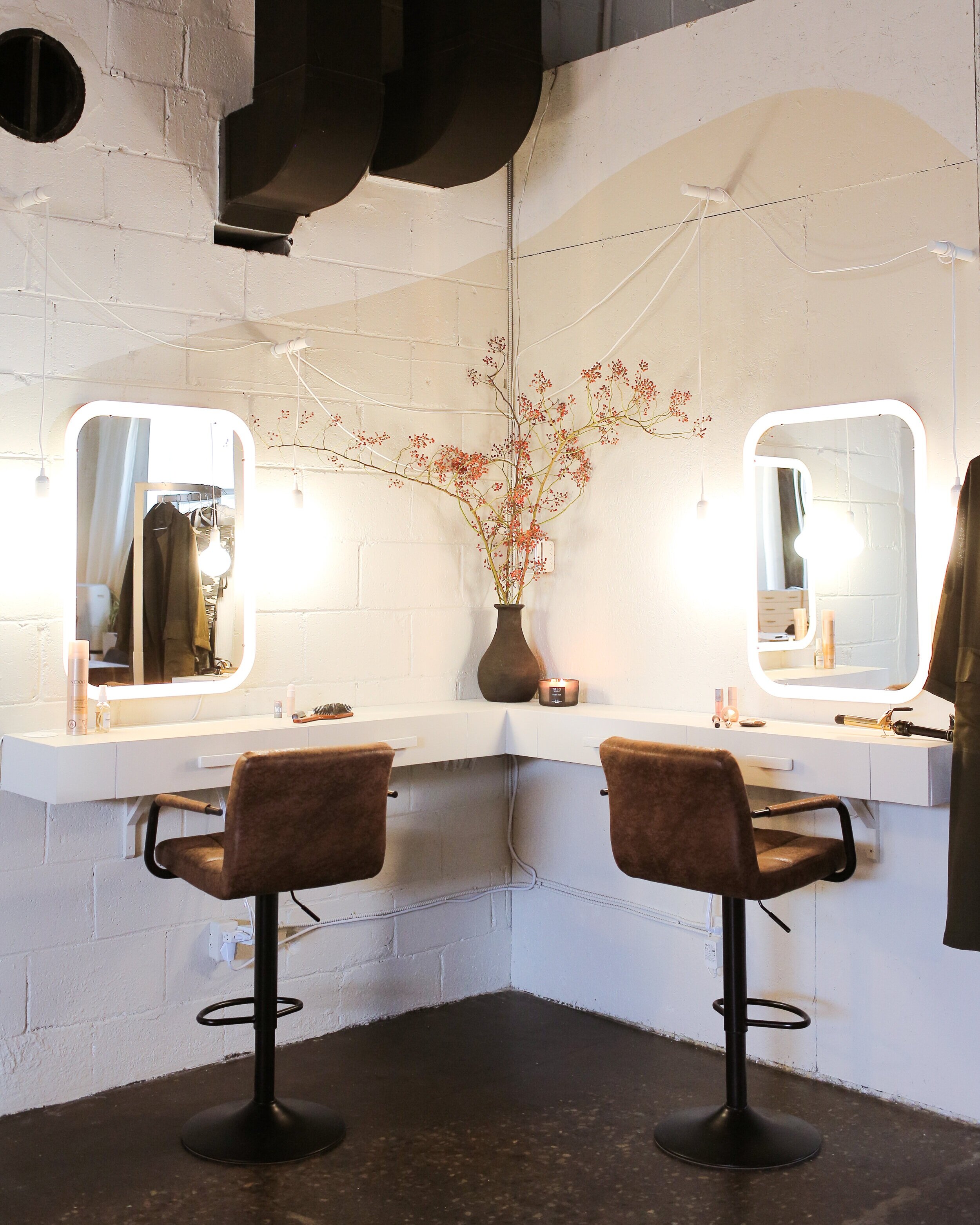 DIY Bright Custom Vanity Makeover - Loft Vibes! — The Sorry Girls