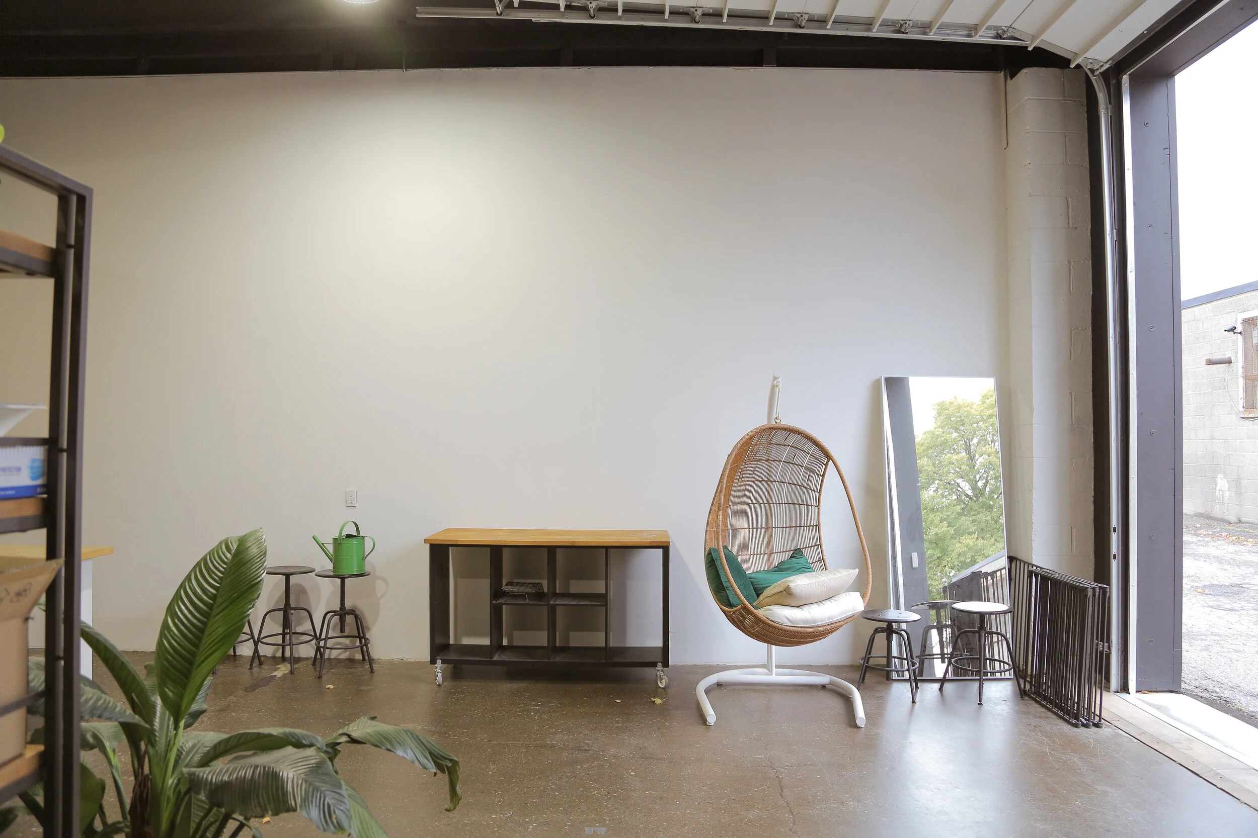 We Built a DIY Wall Divider for Our Studio Makeover - Loft Vibes — The ...