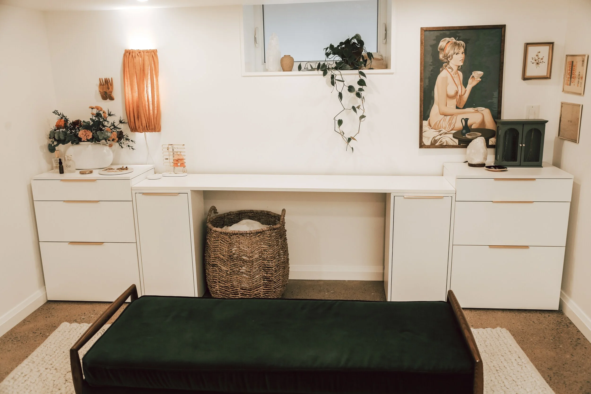 Finishing My Basement Dressing Room - Making Home w/ Kelsey — The Sorry ...