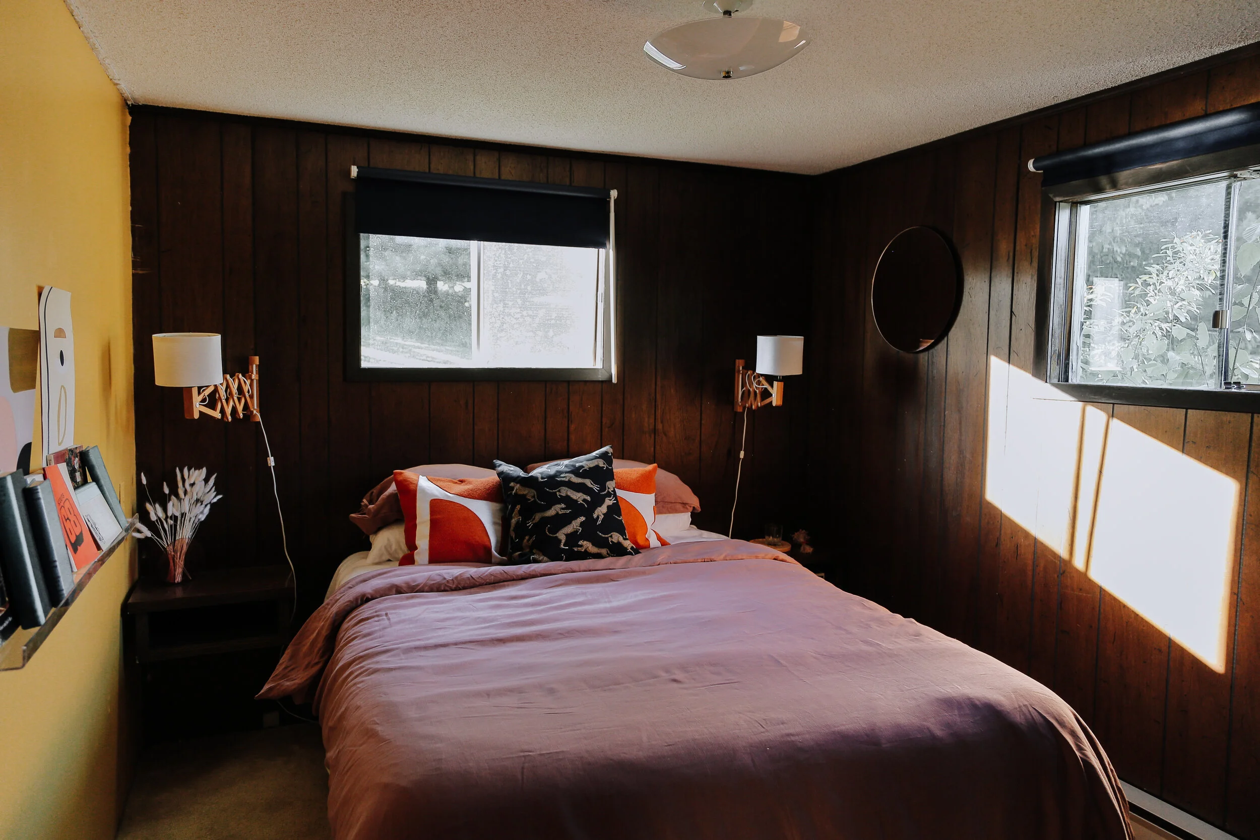 Retro Eclectic Cabin Makeover — The Sorry Girls