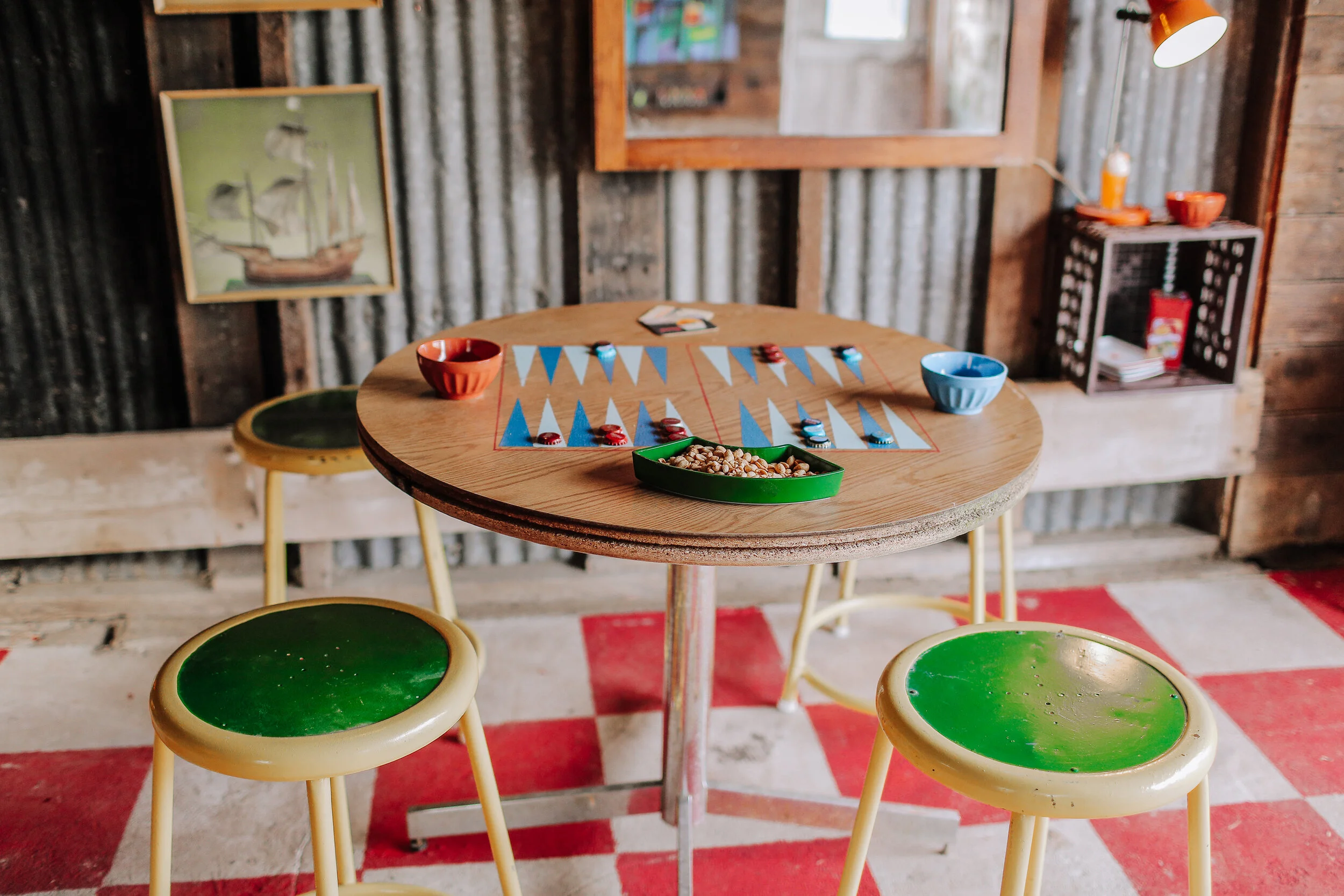 Garage Makeover | Dive Bar Inspired — The Sorry Girls