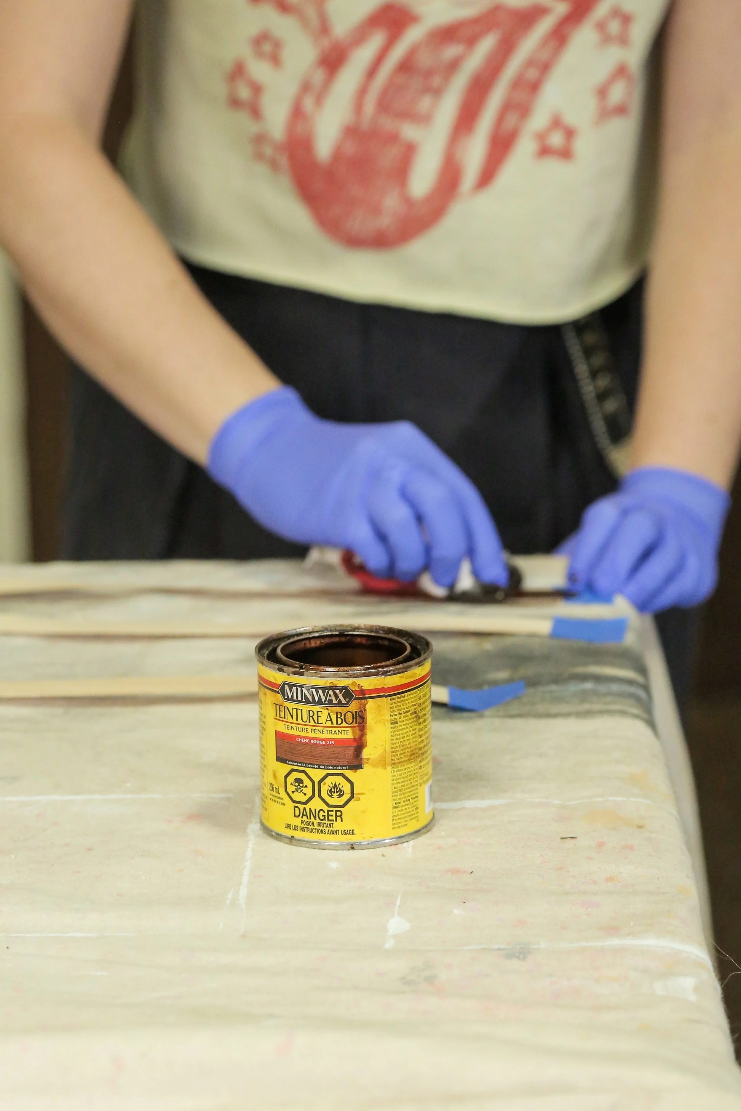 How To DIY The CB2 Bruno Walnut Wood And Linen Pendant Light — The ...