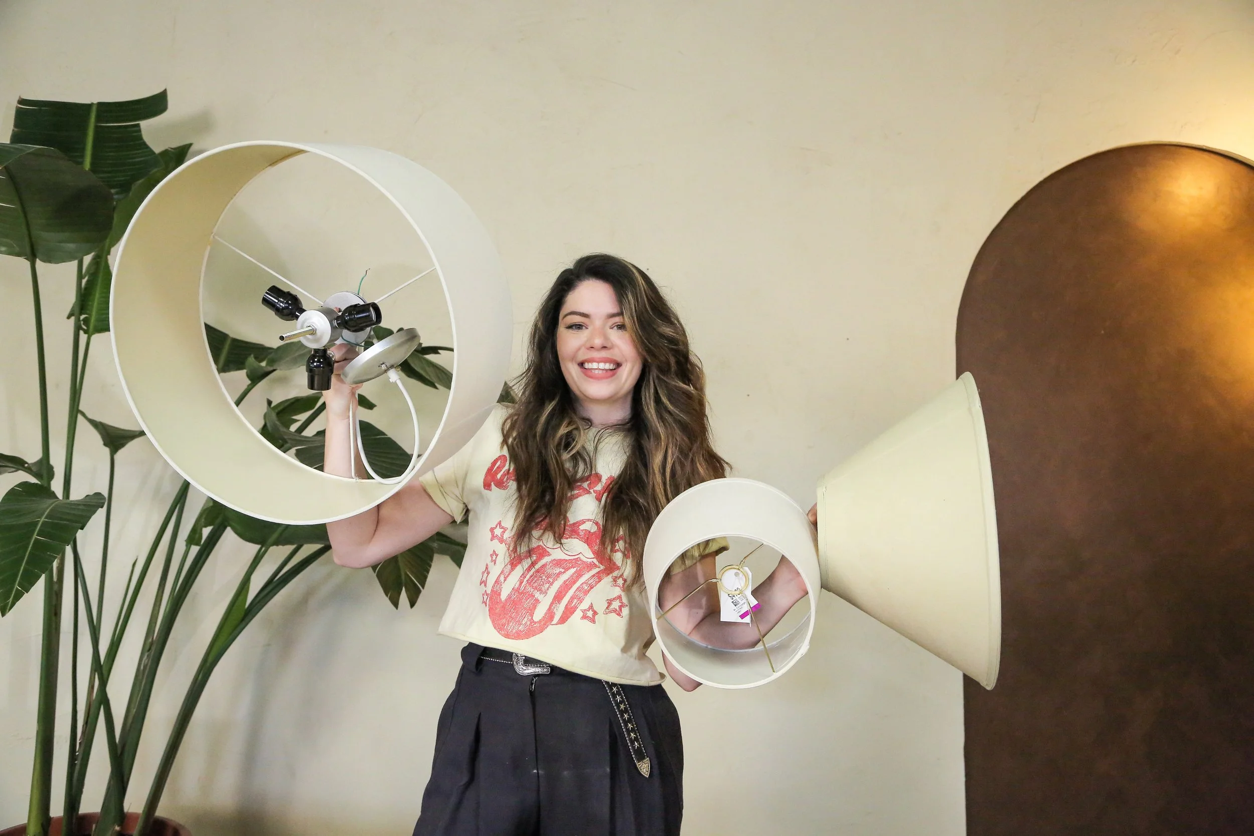 How To DIY The CB2 Bruno Walnut Wood And Linen Pendant Light — The ...