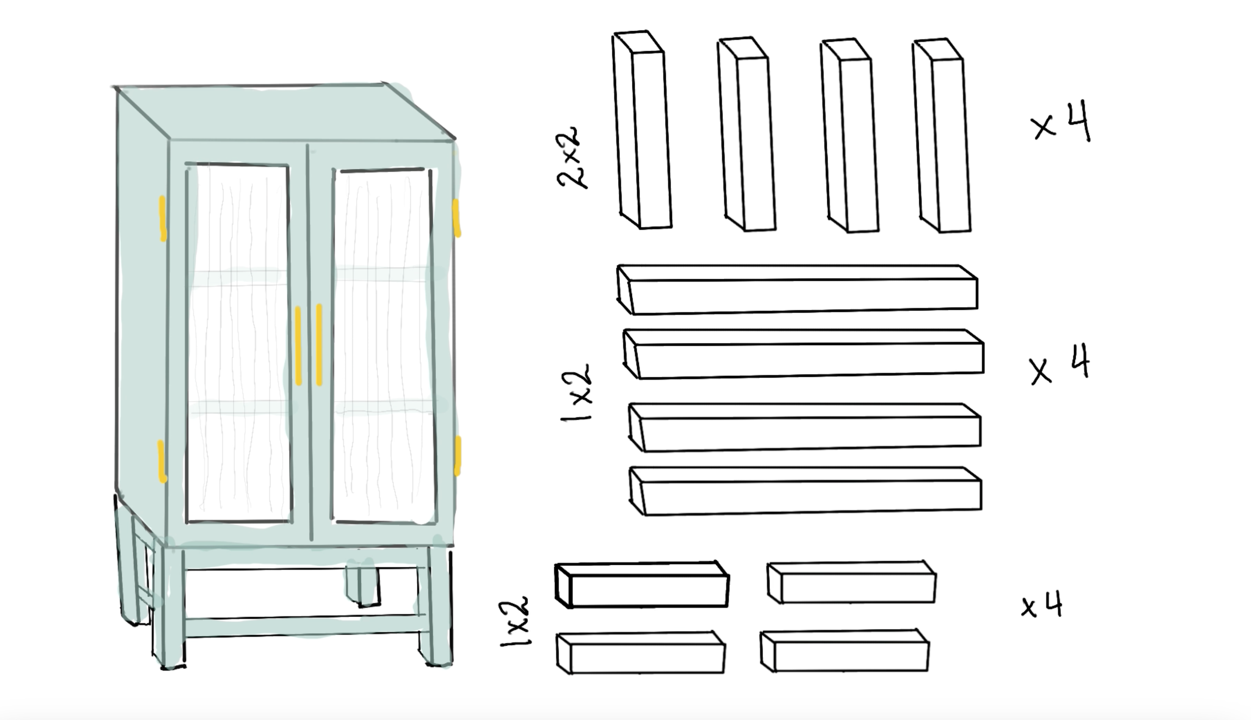 DIY IKEA Billy Bookcase Upcycle — The Sorry Girls