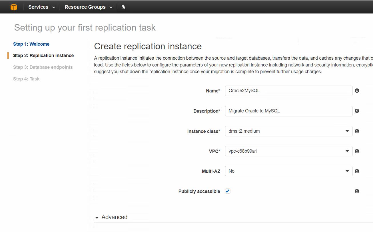 Migrate On-Premise Oracle to MySQL in AWS — Patricia Anong Migrate On-Premise Oracle to MySQL in AWS — Patricia Anong