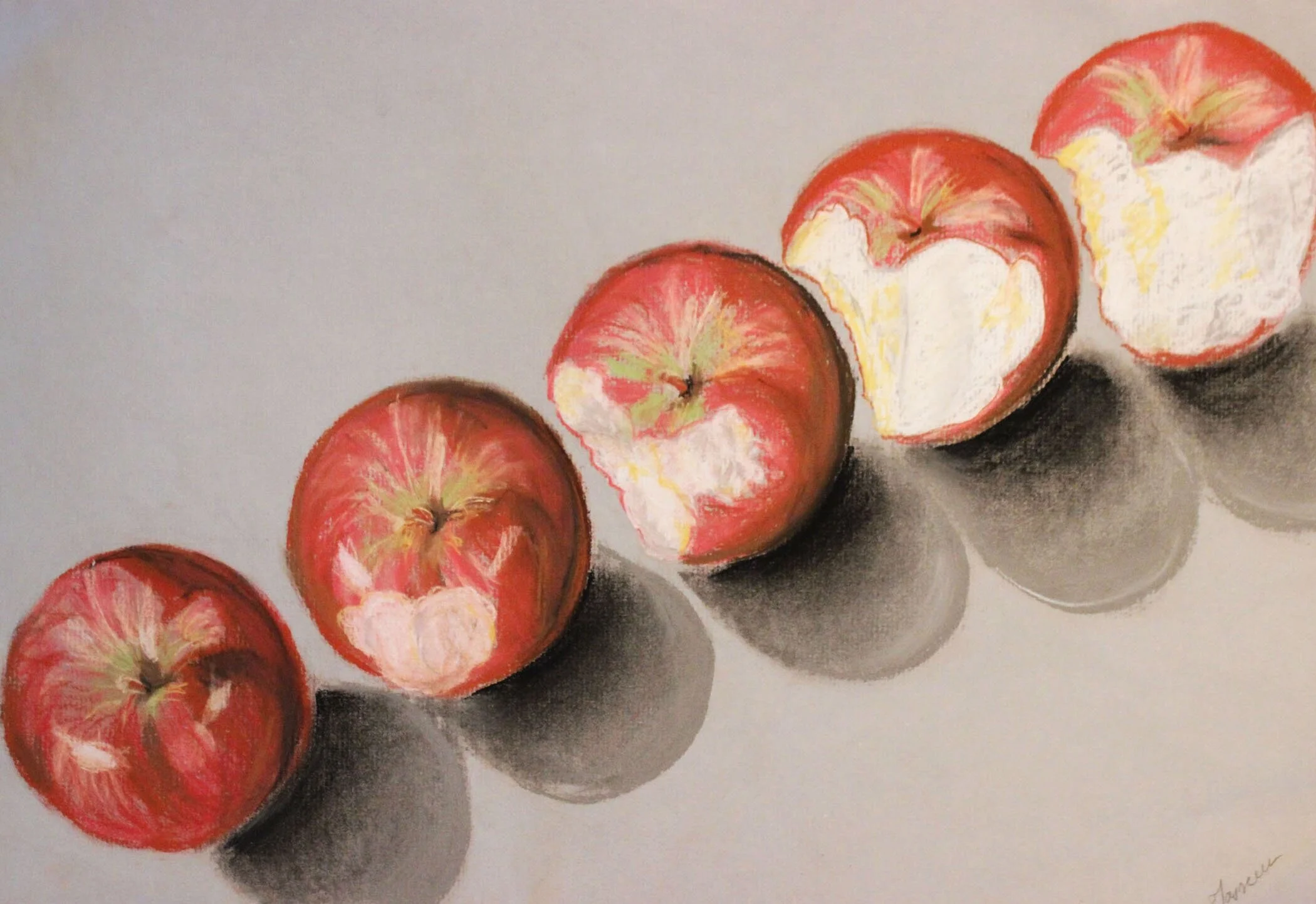Observational Drawings Of Fruit