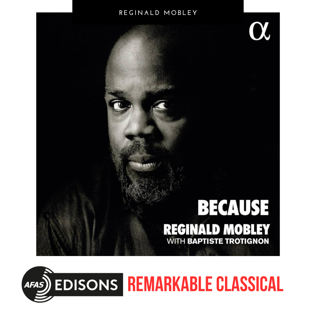 Reginald Mobley wins 2024 Edison Classical (Remarkable Classical Award)