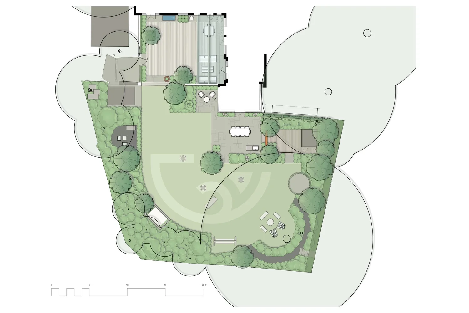 Village Garden Design — Bo Cook Landscape & Garden Design
