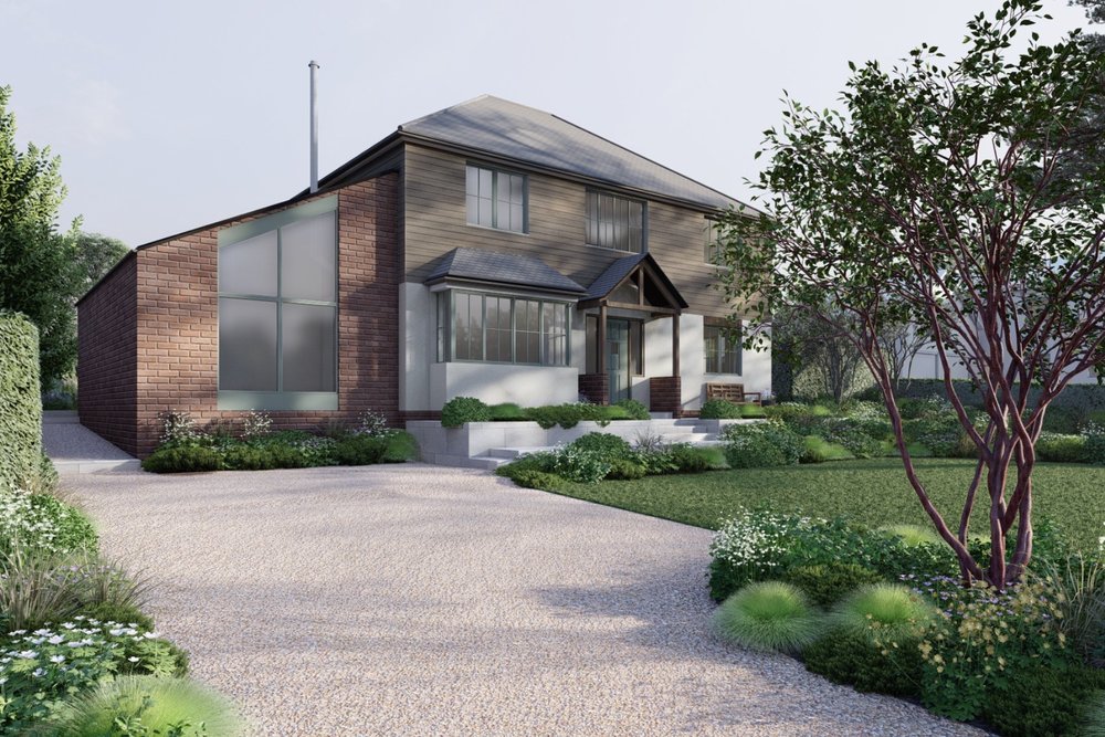 Family Garden for an Architect Designed New Build — Bo Cook Landscape ...