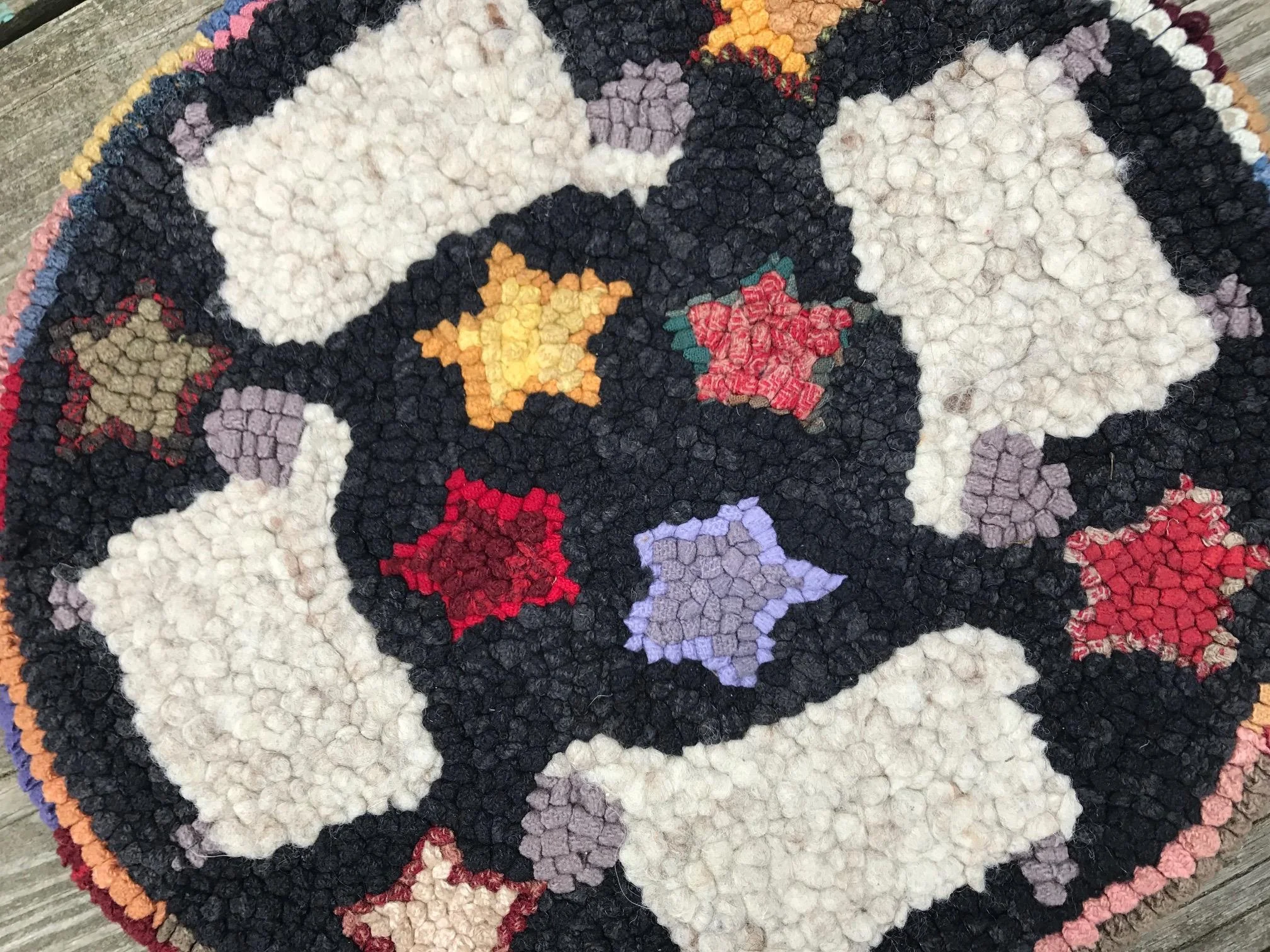 Rug Hooking Kit - Moonlit Autumn Tree - Complete 13 x 19" Rug Hooking ...